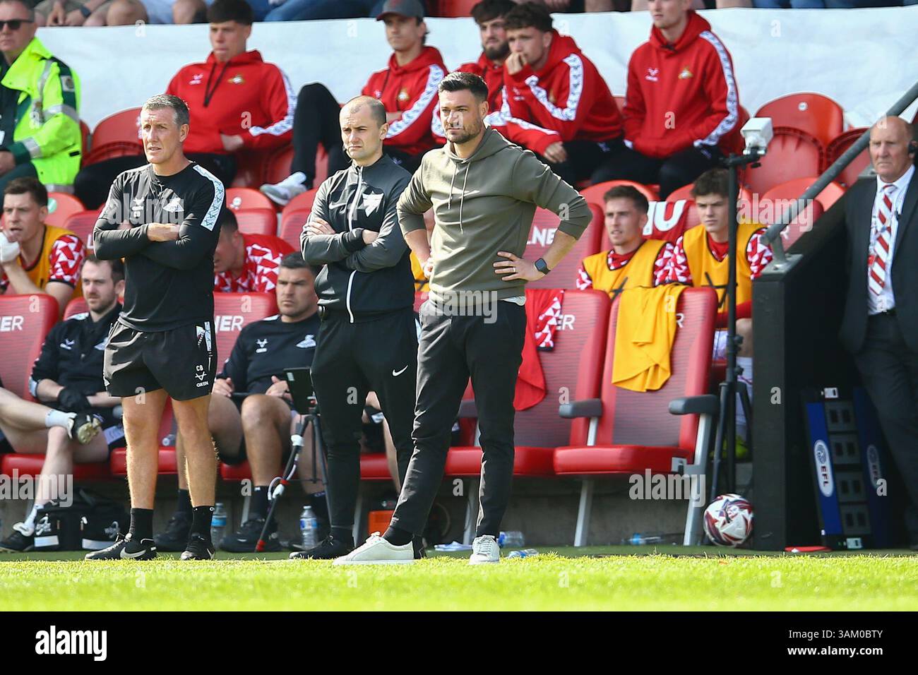 Eco - Power Stadium, Doncaster, England - 12th April 2025 Johnnie ...
