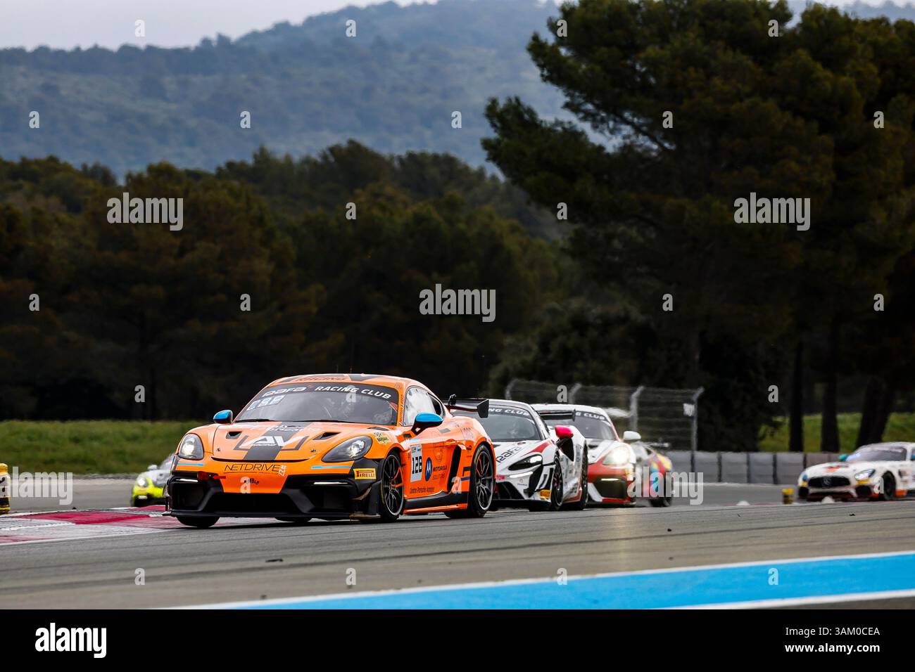 128 during the 6 Hours of Paul Ricard 2025, GT4 European series 2025 ...