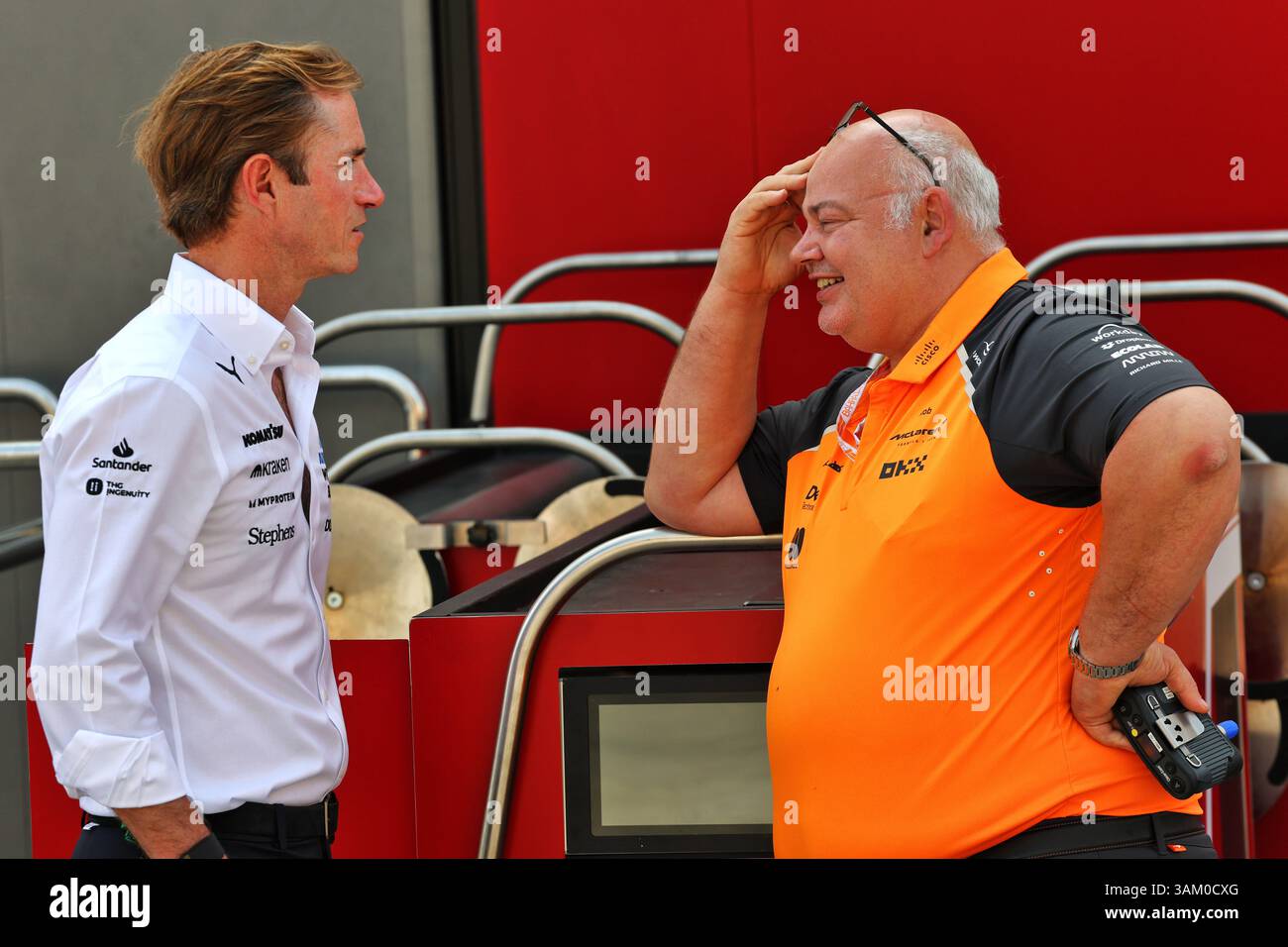 (L to R): James Matthews (GBR) Eden Rock Group CEO - Atlassian Williams ...