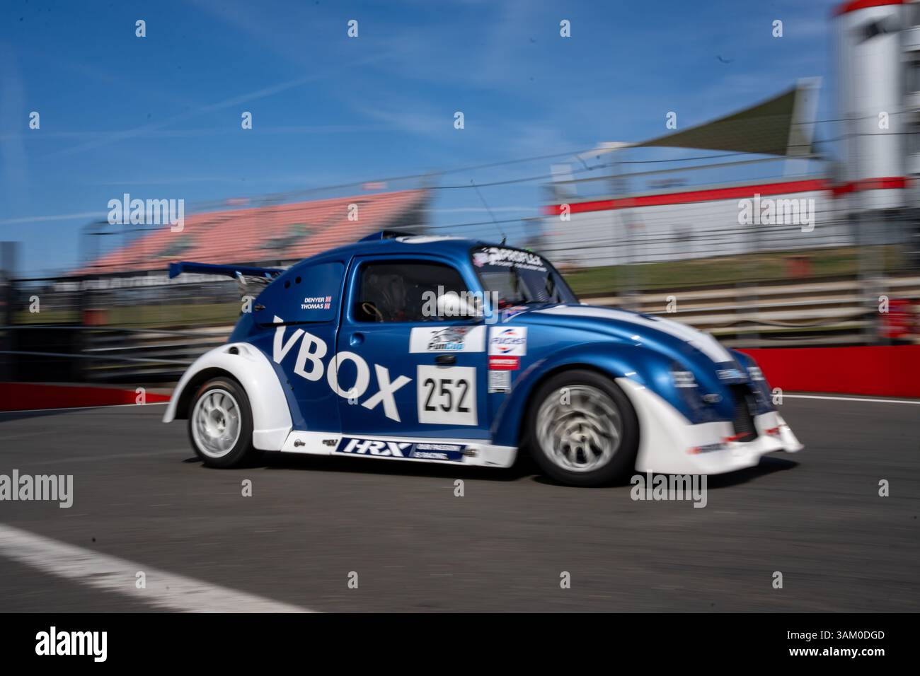 Fun Cup Endurance Race At Brands Hatch 12 April 2025 Stock Photo - Alamy
