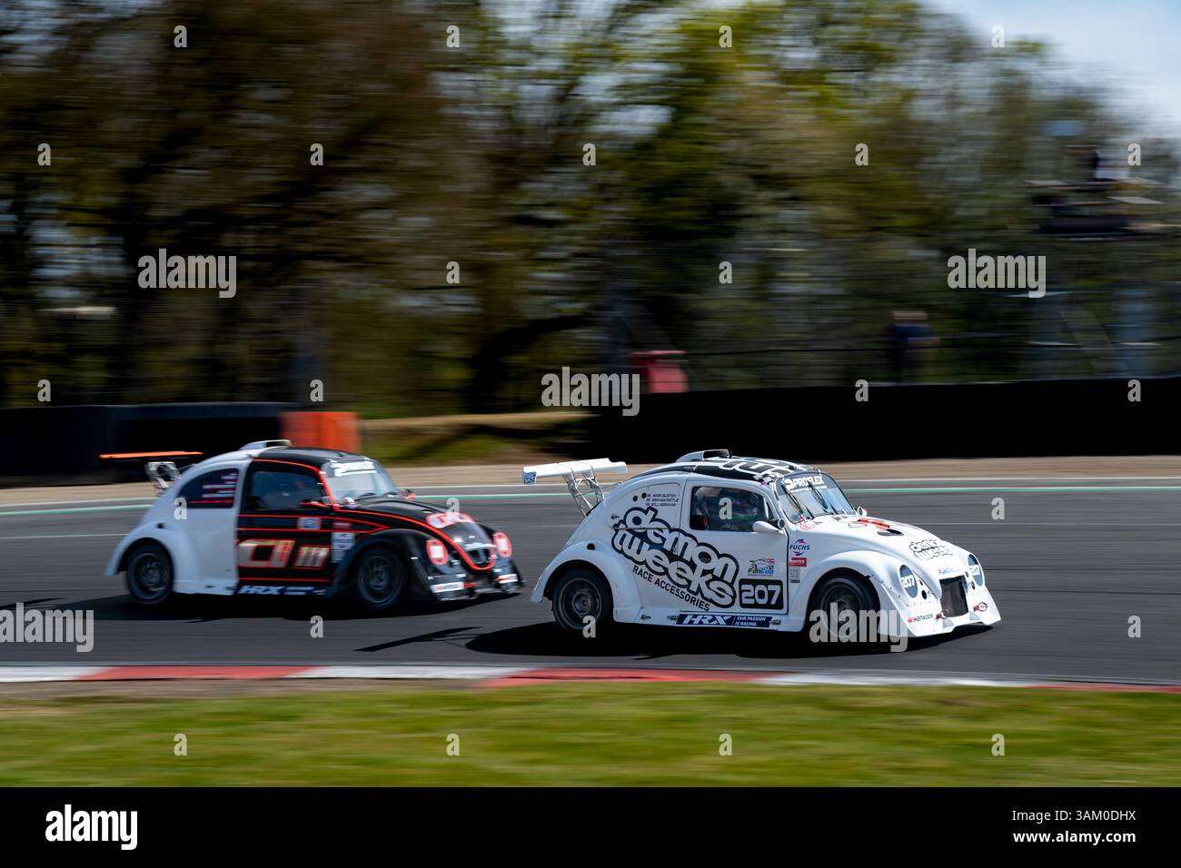 Fun Cup Endurance Race At Brands Hatch 12 April 2025 Stock Photo - Alamy