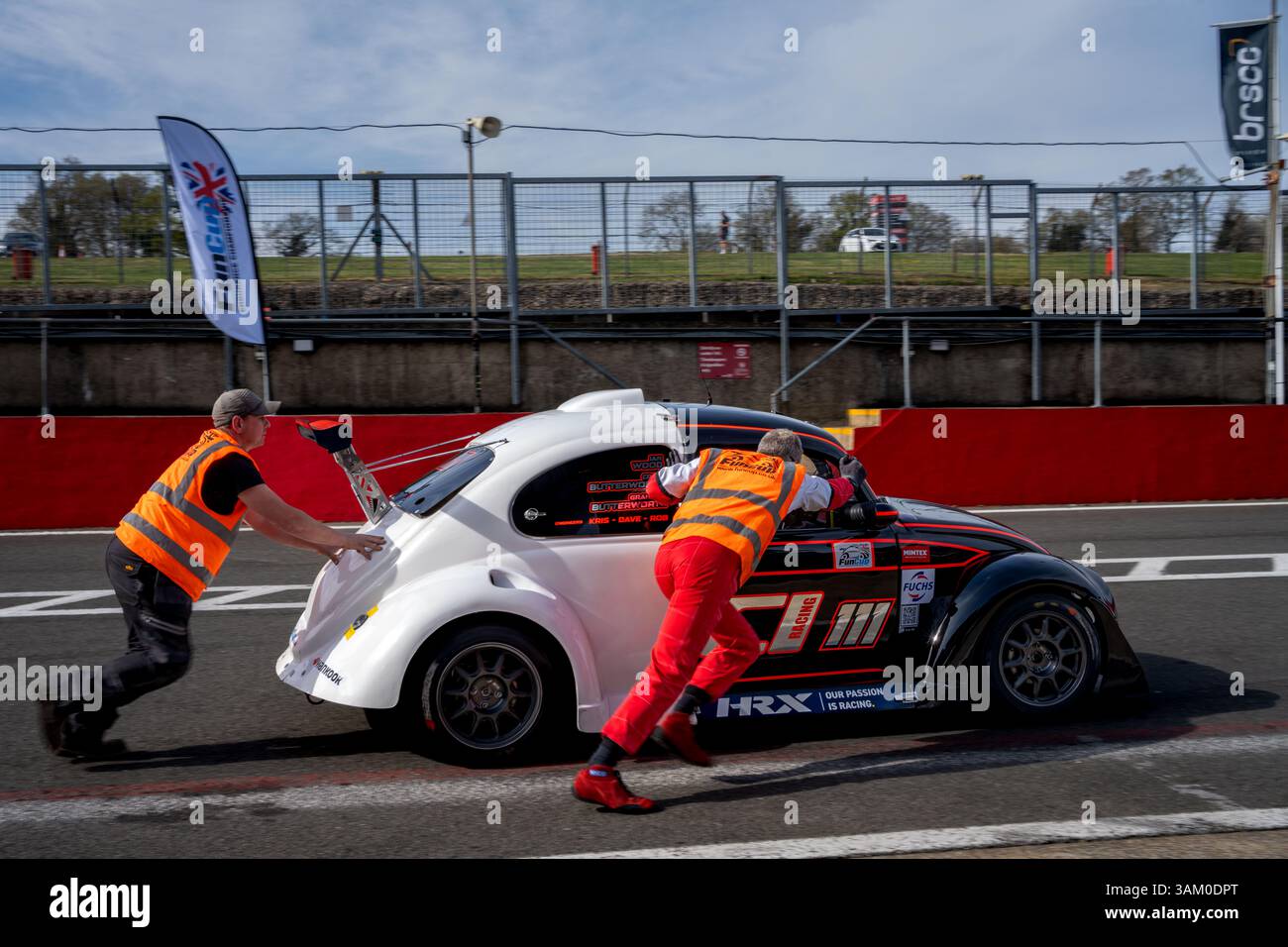 Fun Cup Endurance Race At Brands Hatch 12 April 2025 Stock Photo - Alamy