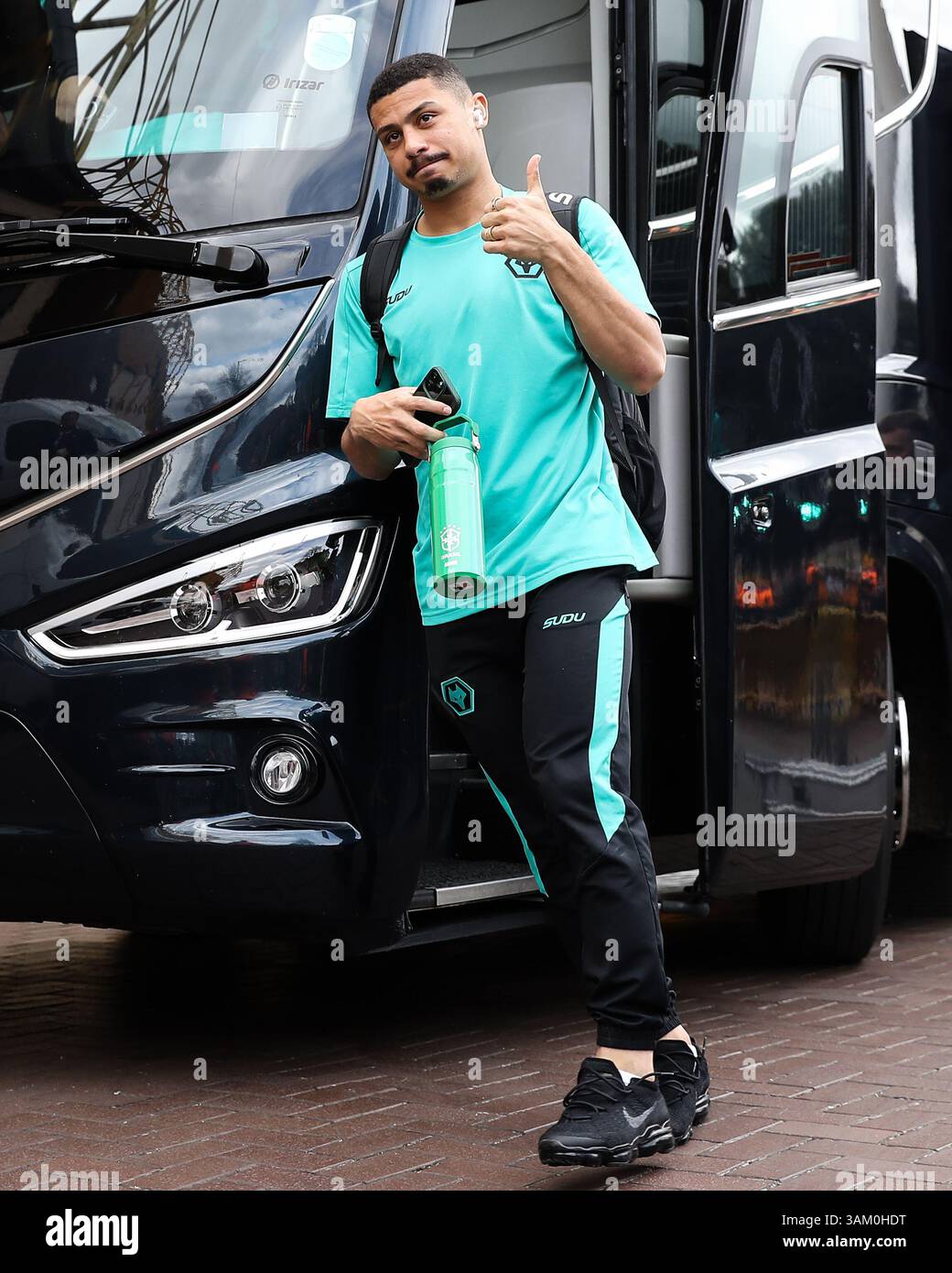 Wolverhampton, UK. 13th Apr, 2025. André of Wolverhampton Wanderers ...