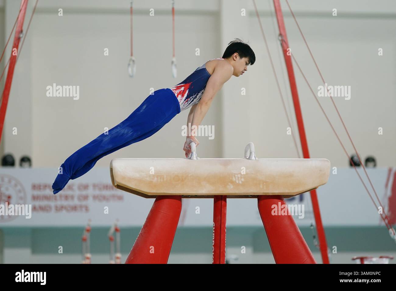 ANTALYA, TURKIYE - MARCH 22, 2025: Brandon DANG performing on the ...
