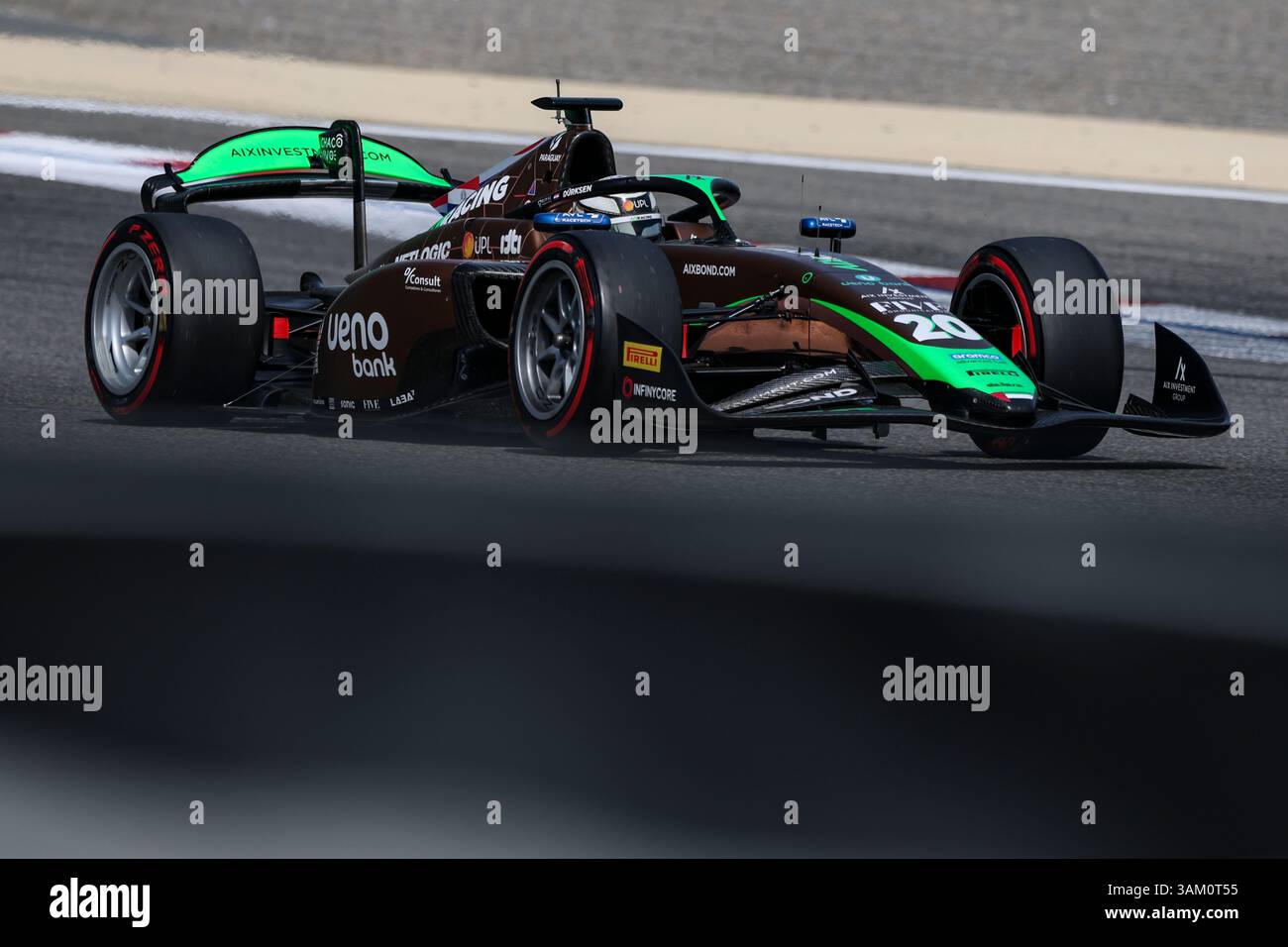 20 DURKSEN Joshua (par), AIX Racing, Dallara F2 2024, action during the ...