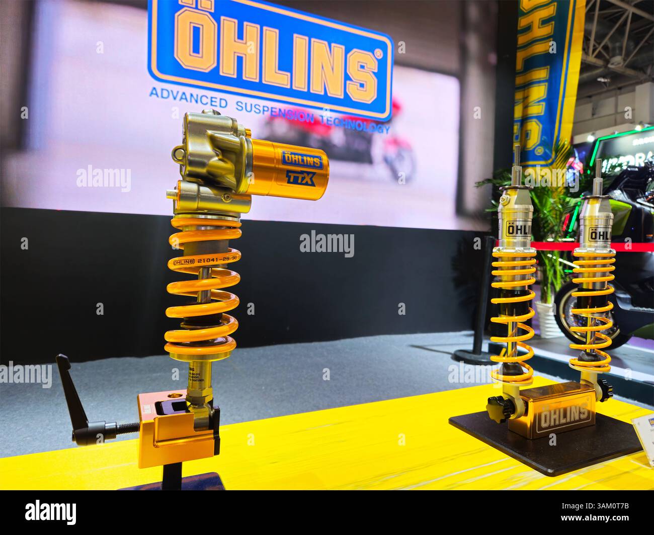 Ohlins suspension systems hi-res stock photography and images - Alamy