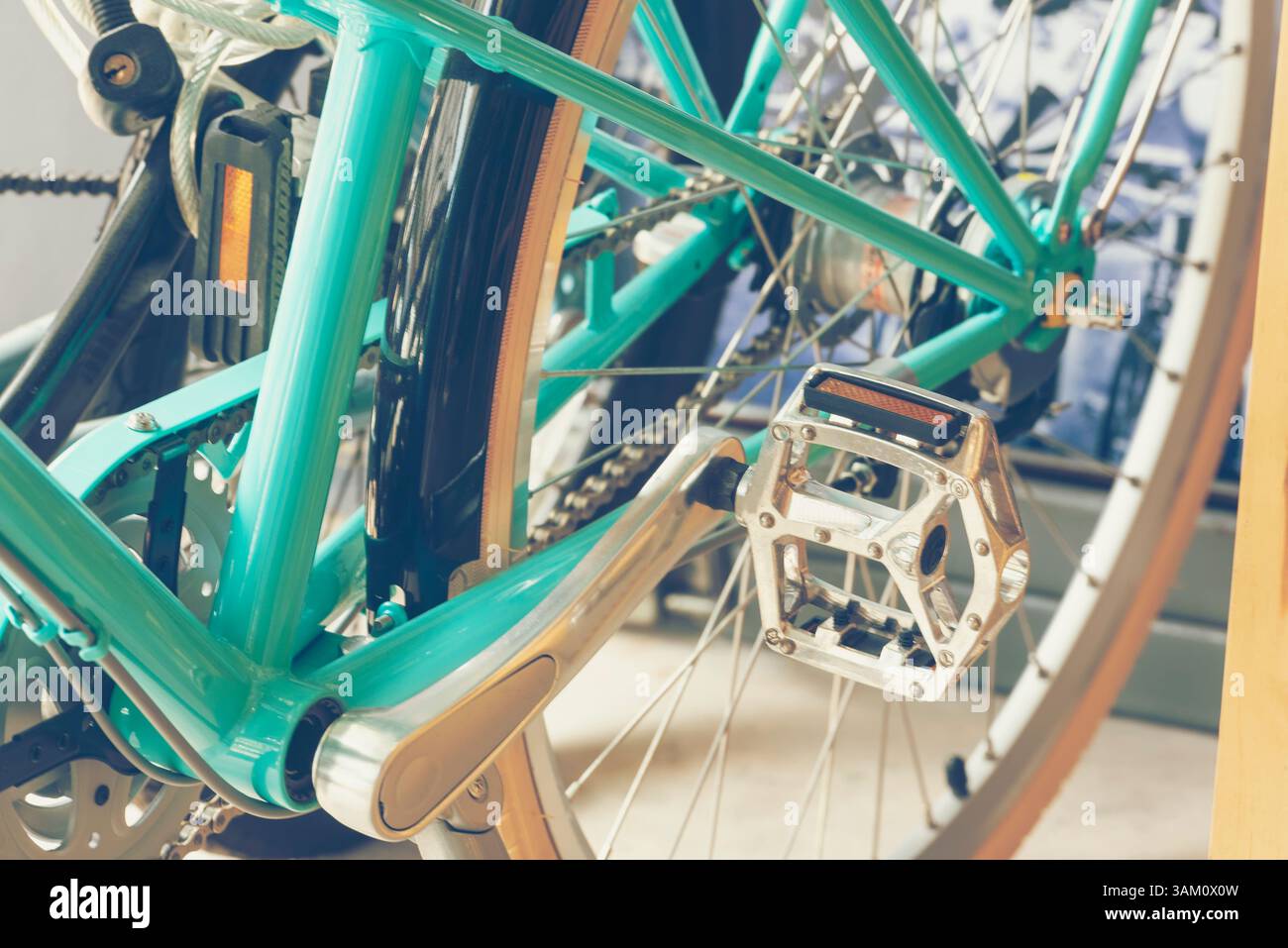 Vintage Bicycle part of bike cycle wheel interior Design with people ...