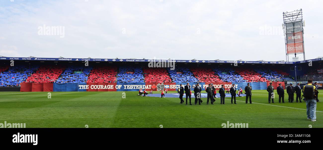 ZWOLLE , 13-04-2025 , MAC3PARK stadium , season 2024 / 2025 , Dutch ...