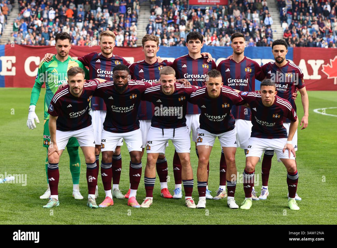 ZWOLLE , 13-04-2025 , MAC3PARK stadium , season 2024 / 2025 , Dutch ...