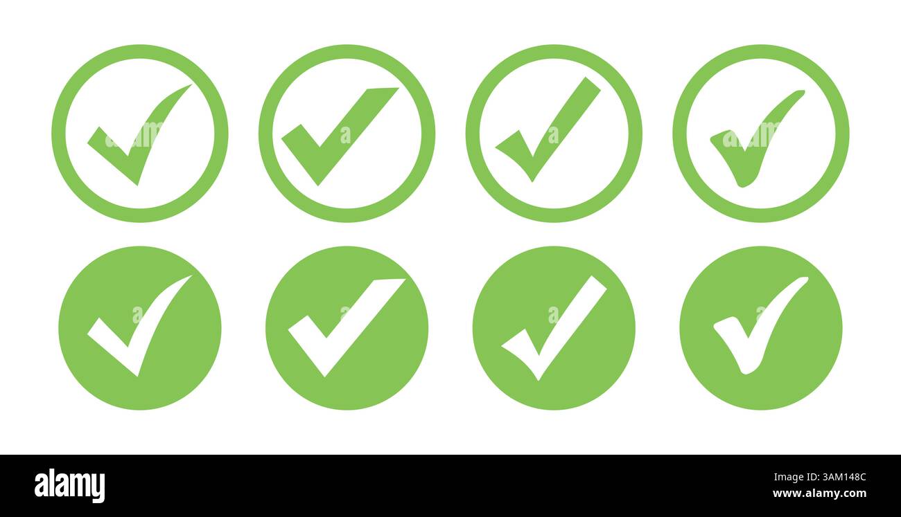 Set of verified badge. Blue check mark icon. Set of right symbol in circle style. Instagram ...