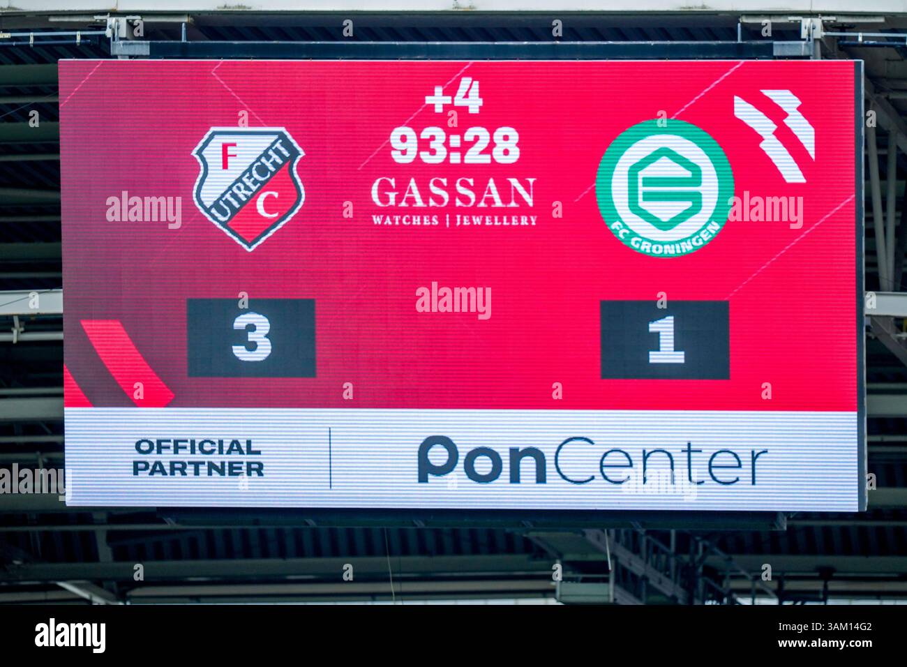Utrecht, Netherlands. 13th Apr, 2025. UTRECHT, 13-04-2025, Stadium ...