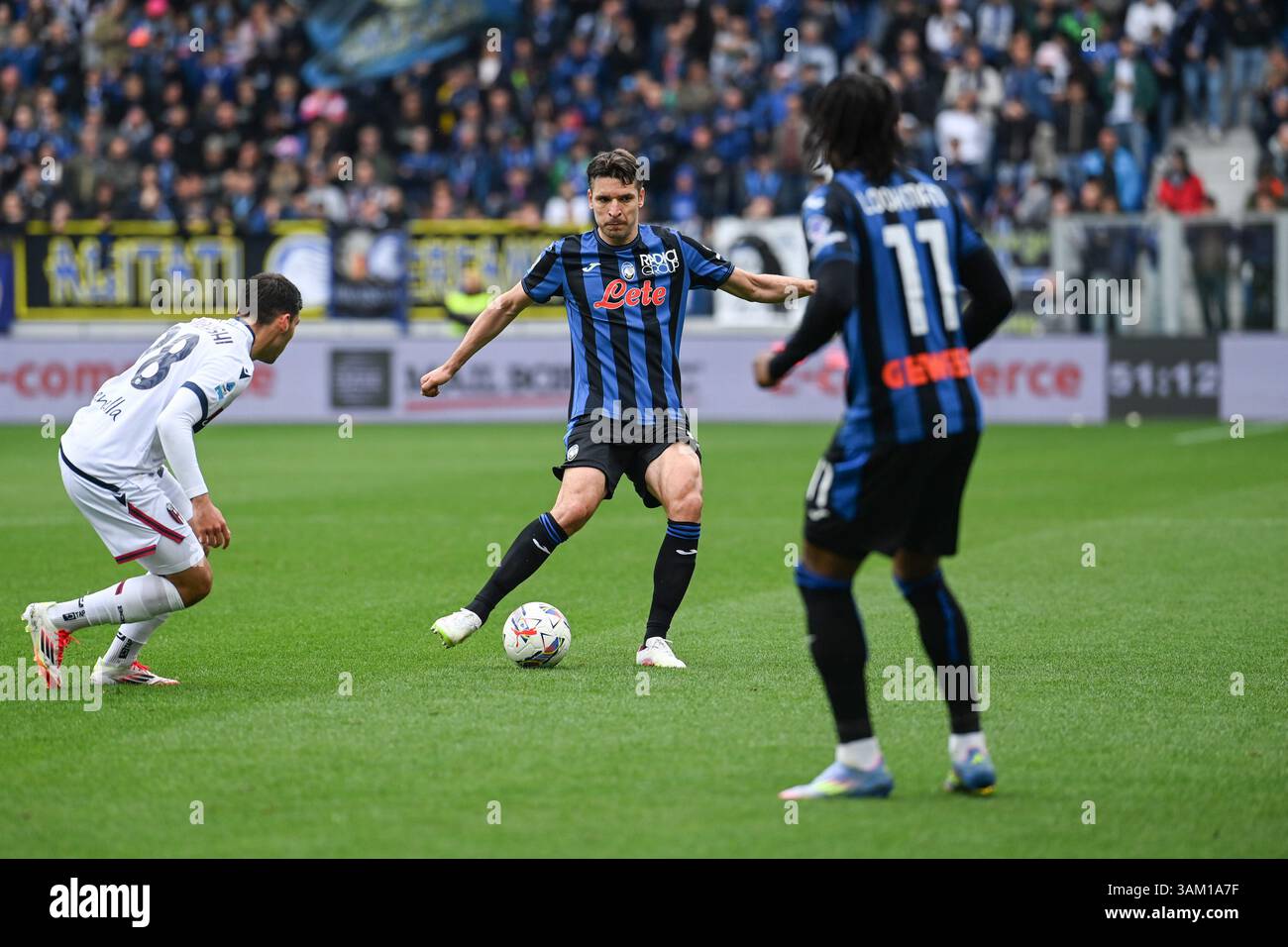 Berat Djimsiti (Atalanta Bc) in action during Atalanta BC vs Bologna FC ...