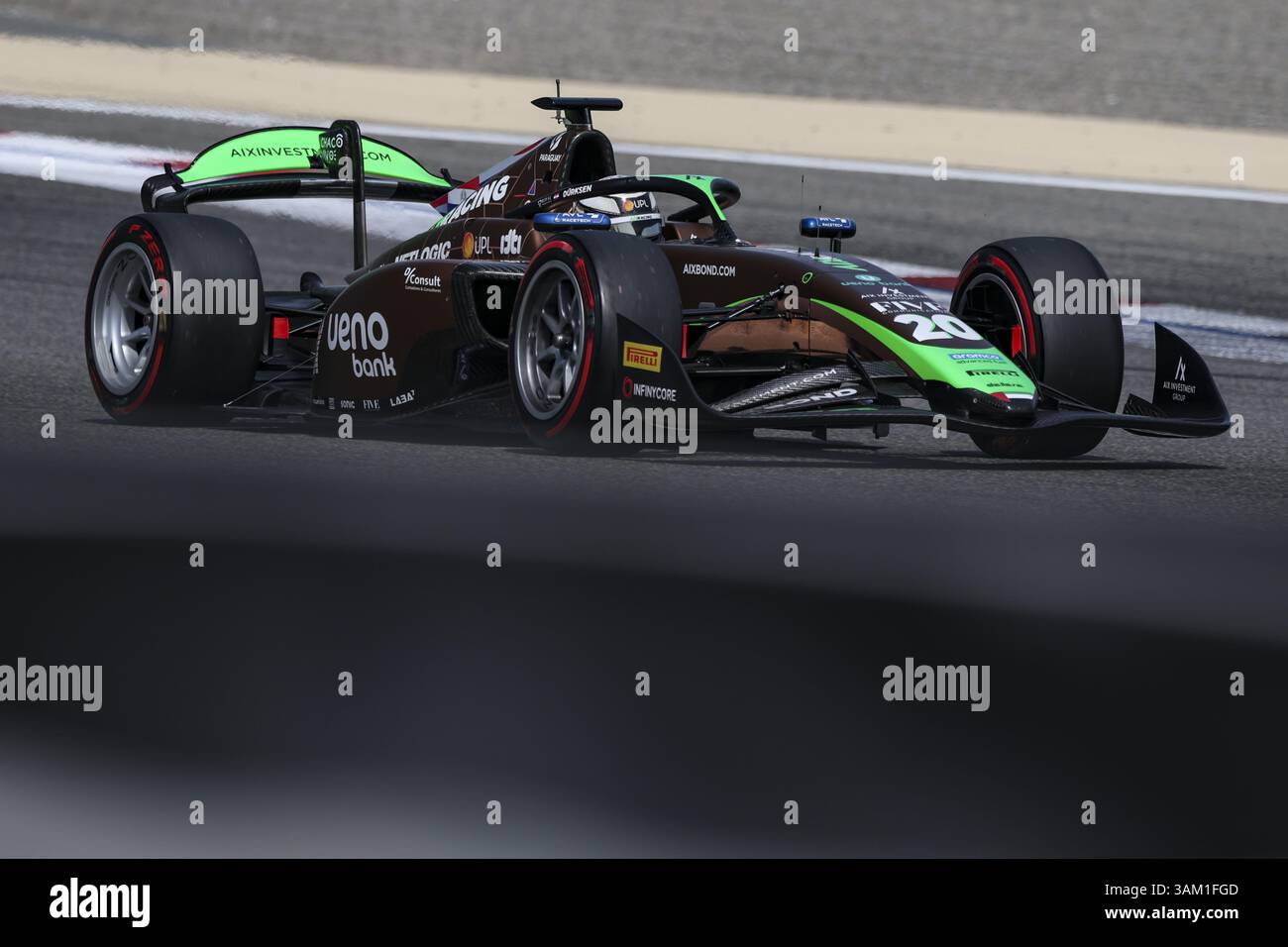 20 DURKSEN Joshua (par), AIX Racing, Dallara F2 2024, action during the ...