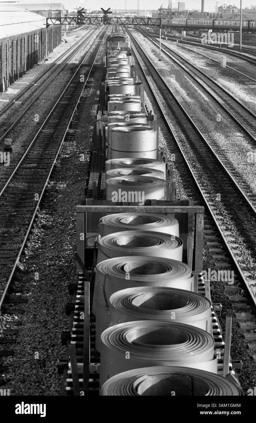 Steel train from port talbot hi-res stock photography and images - Alamy