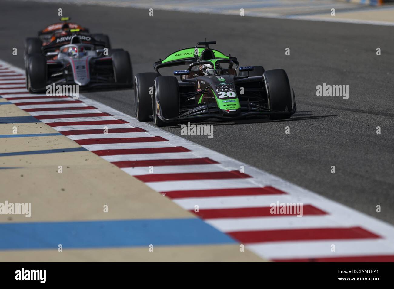 20 DURKSEN Joshua (par), AIX Racing, Dallara F2 2024, action during the ...