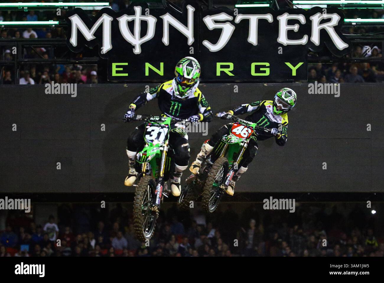 MARTIN DAVALOS on the Monster Energy/Pro Circuit/Kawasaki Kawasaki KX ...