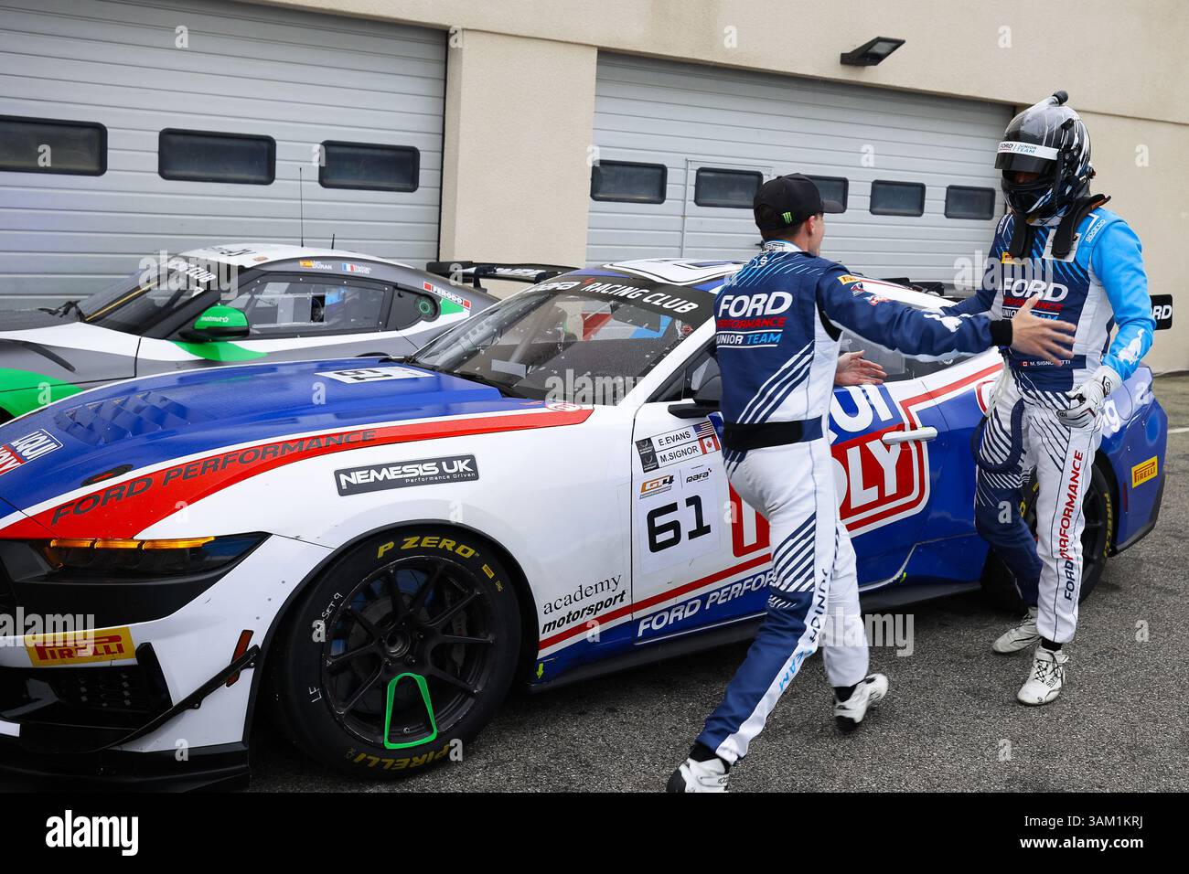 61 Erik EVANS (USA ), Marco SIGNORETTI (CAN), Academy Motorsport, Ford ...
