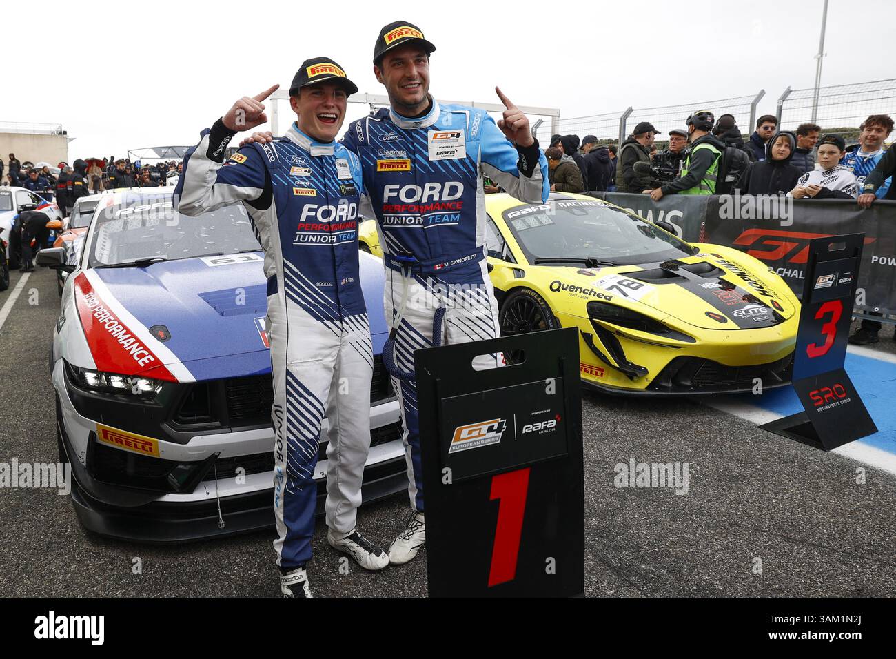 61 Erik EVANS (USA ), Marco SIGNORETTI (CAN), Academy Motorsport, Ford ...