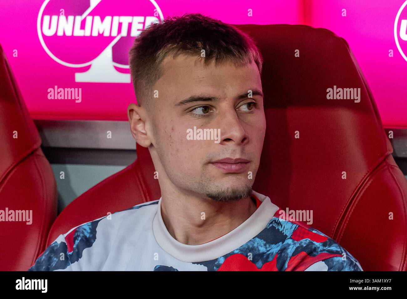 Gabriel Vidovic (FC Bayern Muenchen, #24) / Portrait / Portraet. GER ...