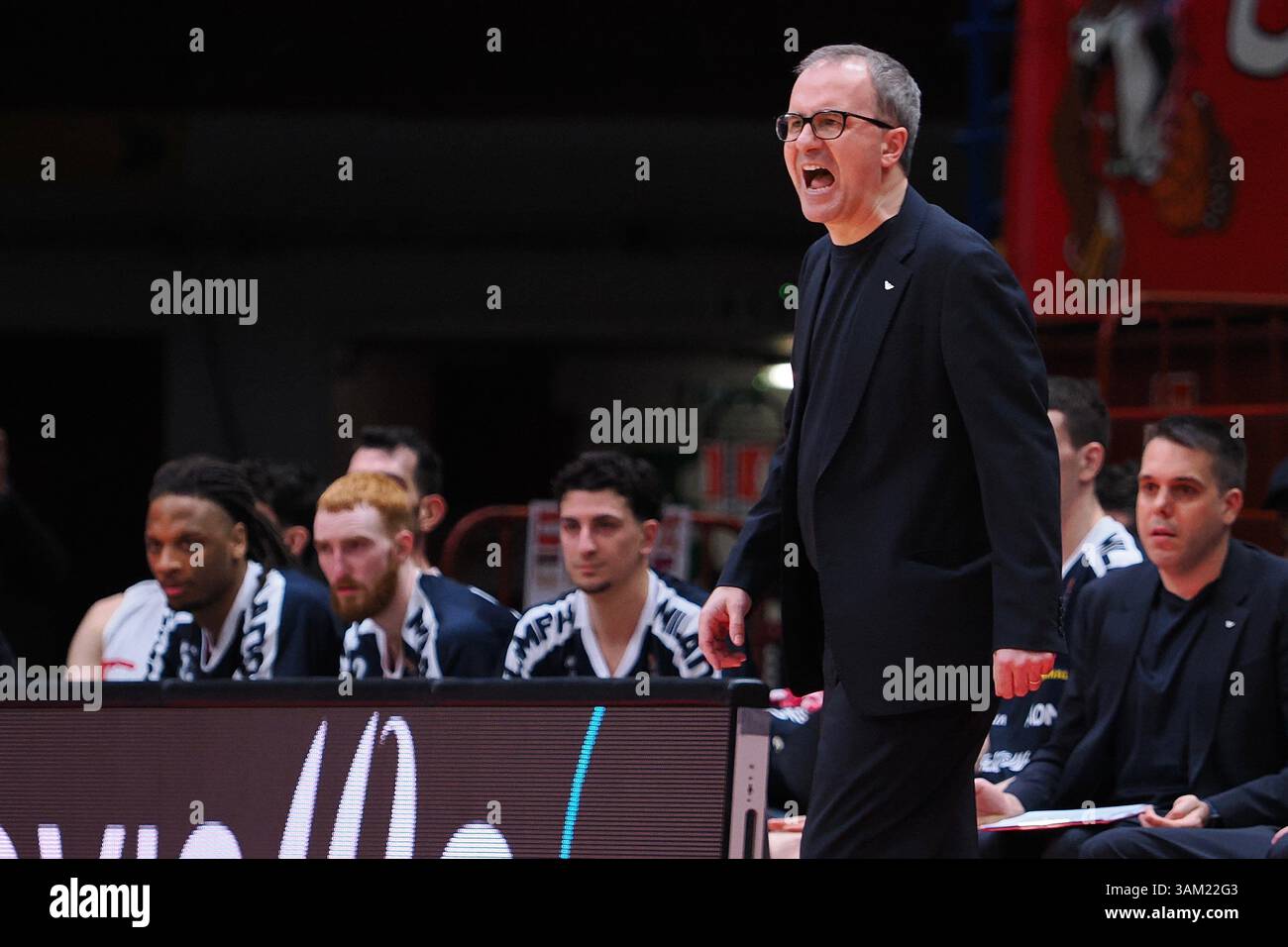 Mario Fioretti, assistant coach EA7 Emporio Armani Olimpia Milano ...