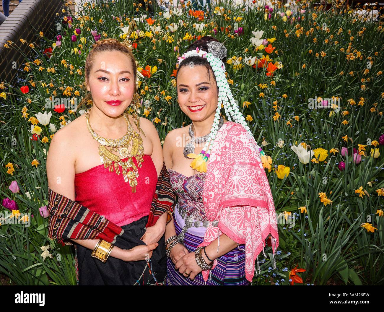 buddhapadipa Temple, Wimbledon, London 13 April 2025 The Songkran ...