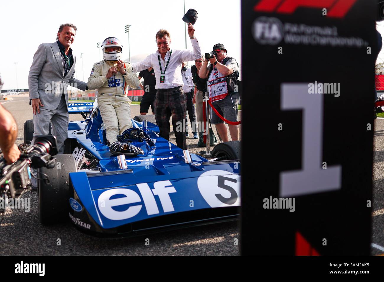 Jackie STEWART, portrait during the Formula 1 Gulf Bahrain Grand Prix ...