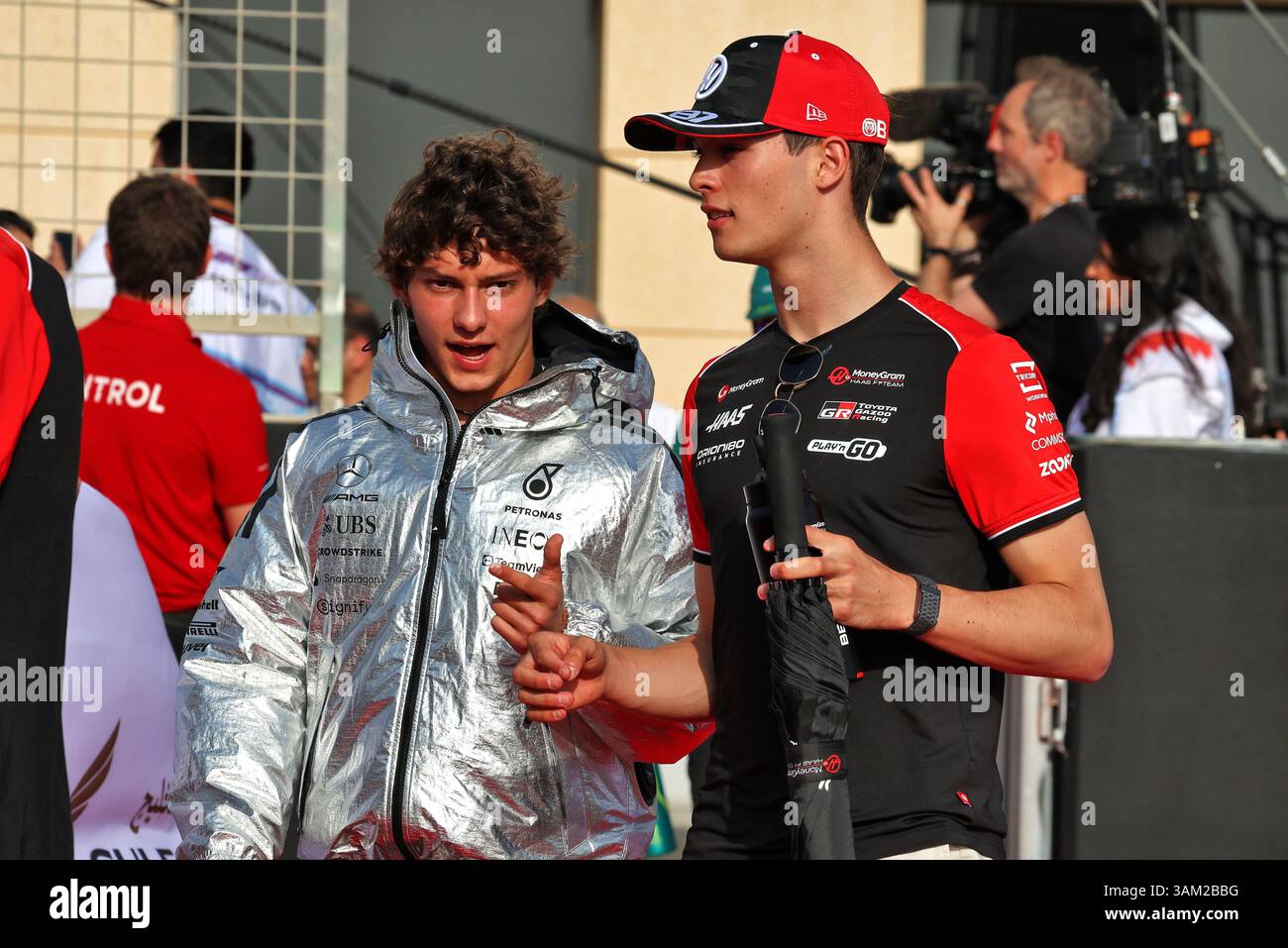 Sakhir, Bahrain. 13th Apr, 2025. Toyota Gazoo Racing Andrea Kimi ...