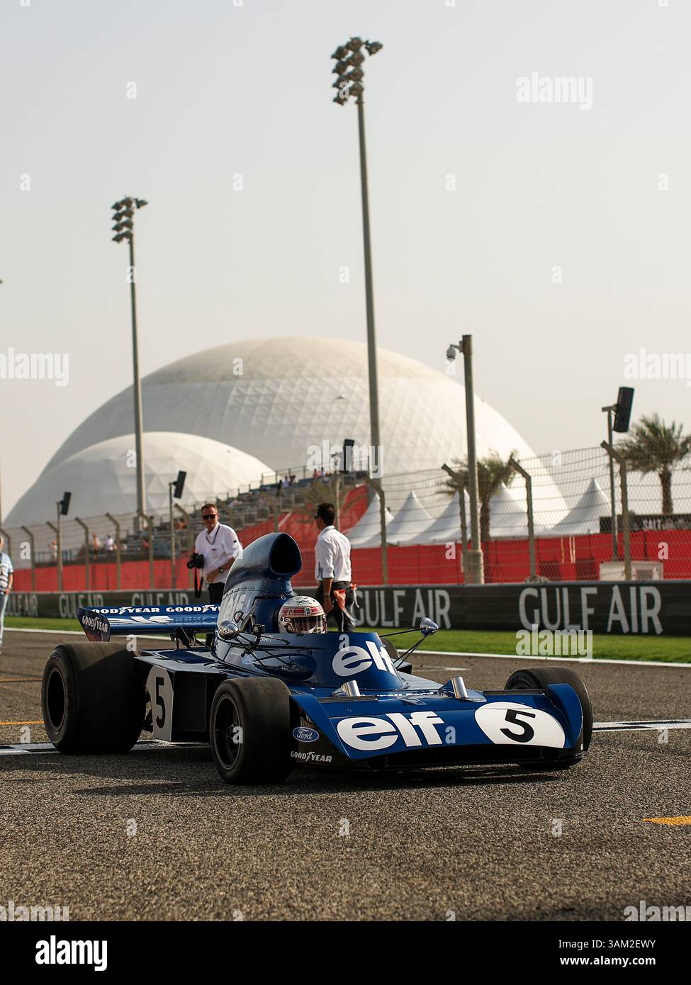 Race Against Dementia Sir Jackie Stewart Lap 1973 Tyrrell 006 during ...