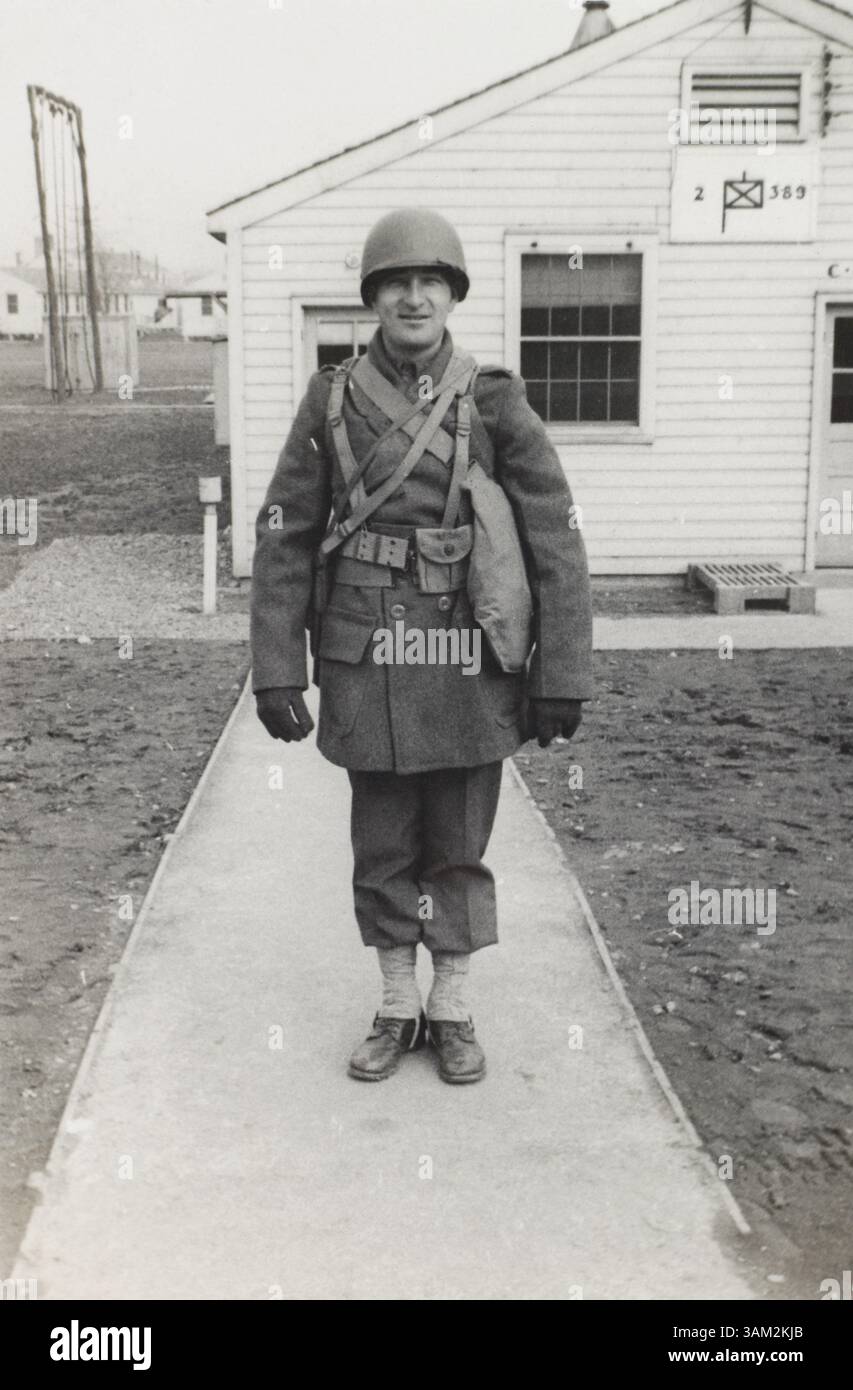 Jan. 1, 1940 - Military Soldier, Outdoor Portrait, WWII, HQ 2nd ...
