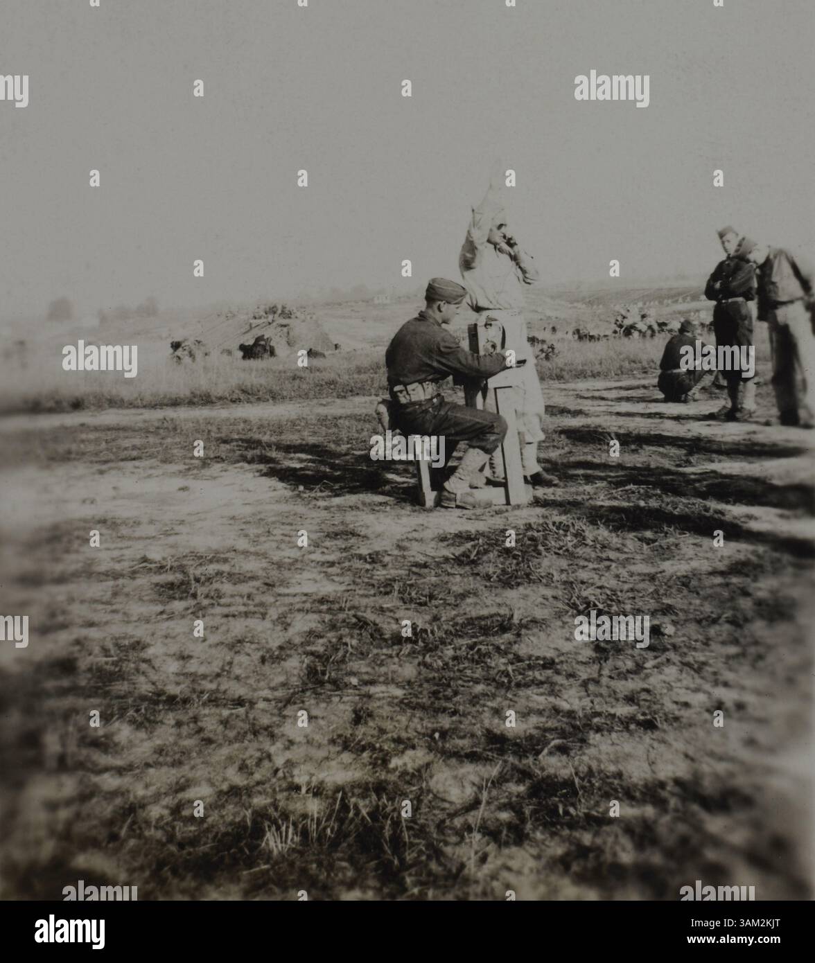 Jan. 1, 1940 - Soldiers During Target Practice, WWII, HQ 2nd Battalion ...