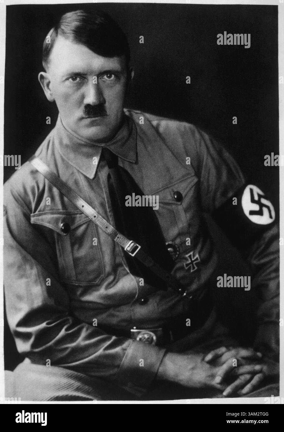 Jan. 1, 1930 - Adolf Hitler, Portrait, 1933 (Credit Image: © Glasshouse ...