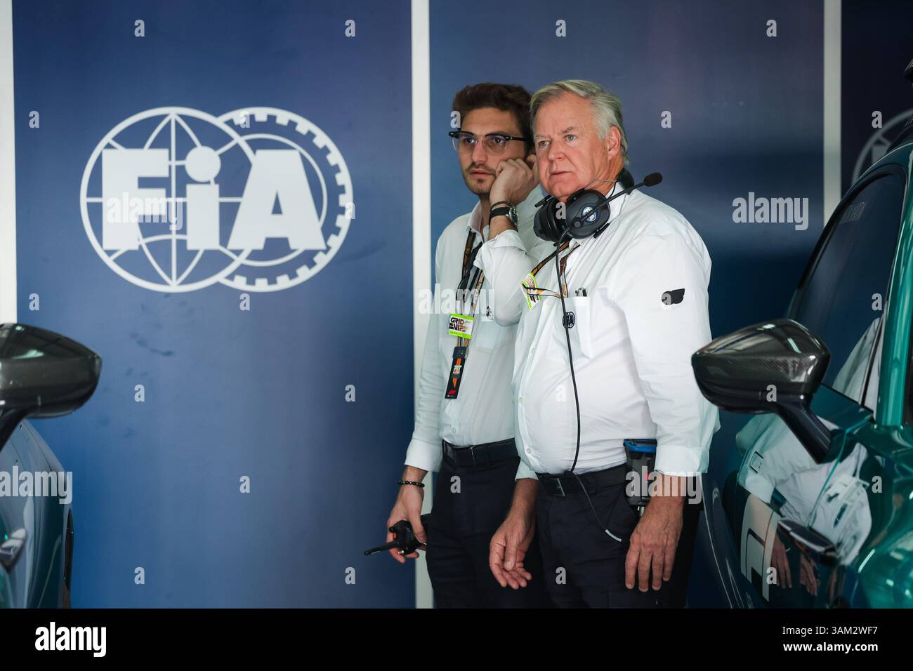 KELLEHER Cameron and TERZIAN Anton of FIA, during the Formula 1 Gulf ...