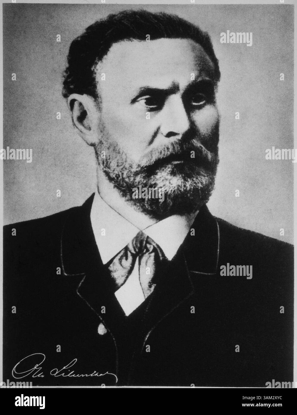 June 1, 1900 - Otto Lilienthal (1848-1896), Engineer, Scientist ...
