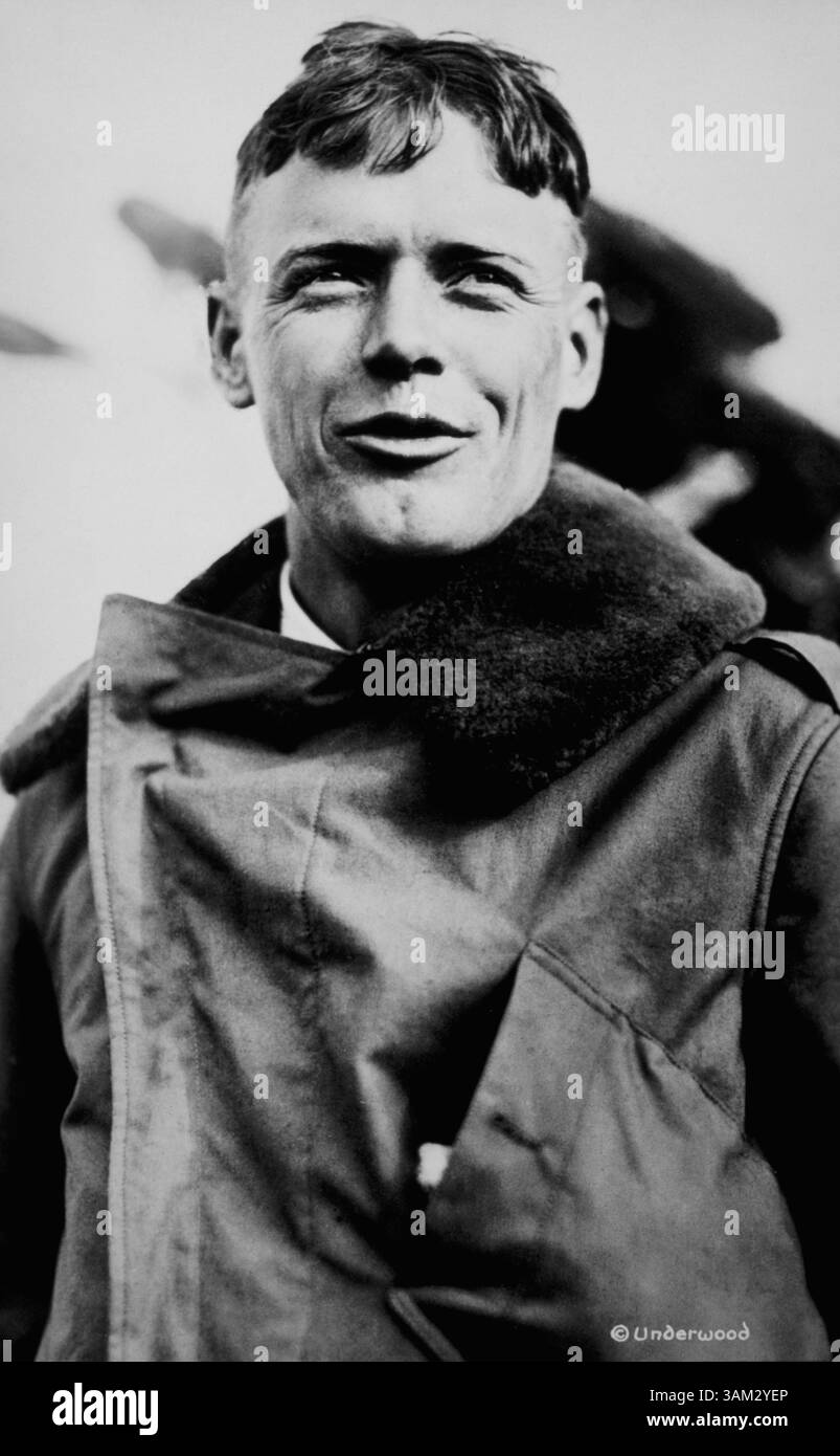 Jan. 1, 1920 - Charles Lindbergh (1902-1974), Aviation Pioneer and US ...