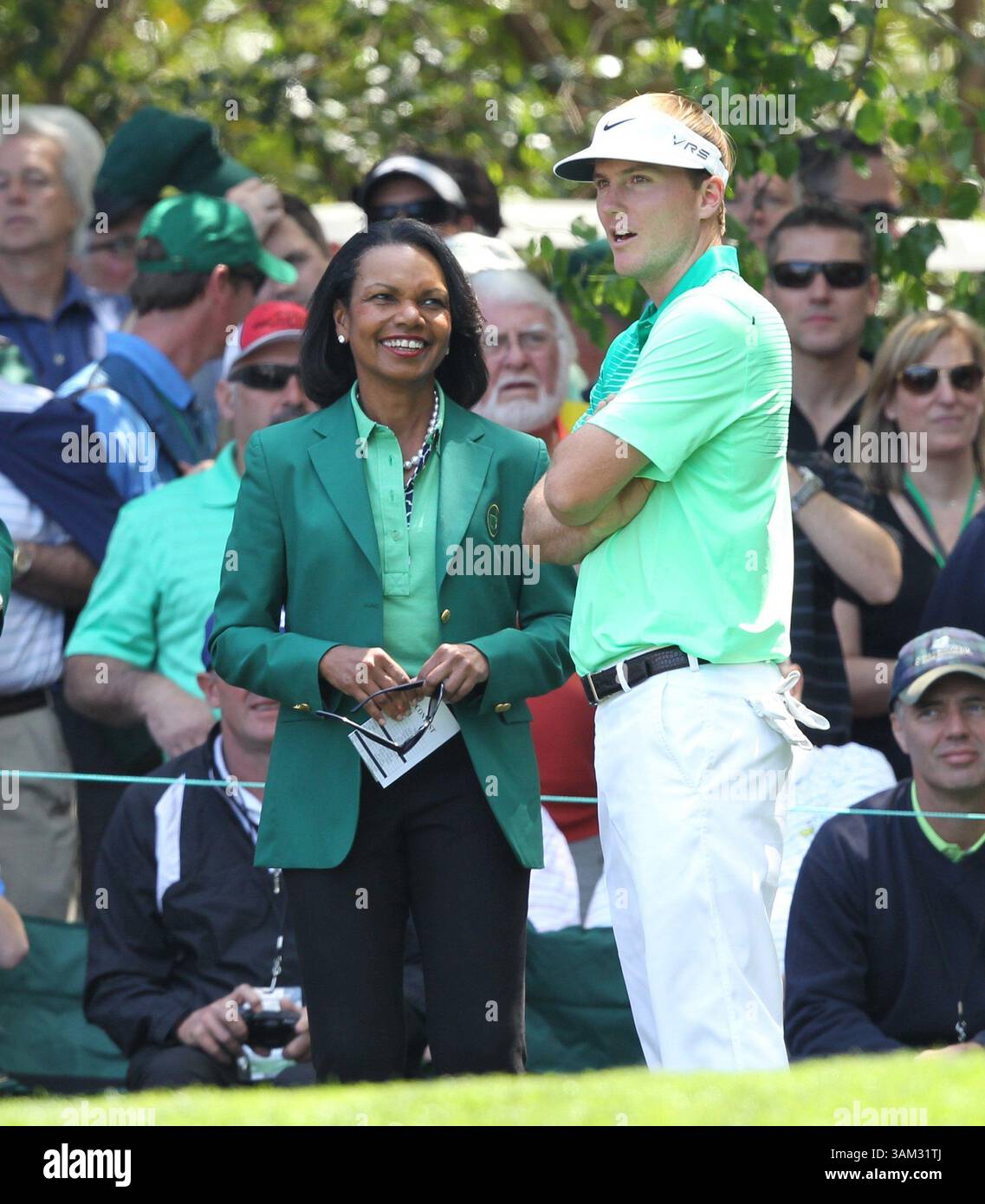Condoleezza rice augusta national hi-res stock photography and images ...