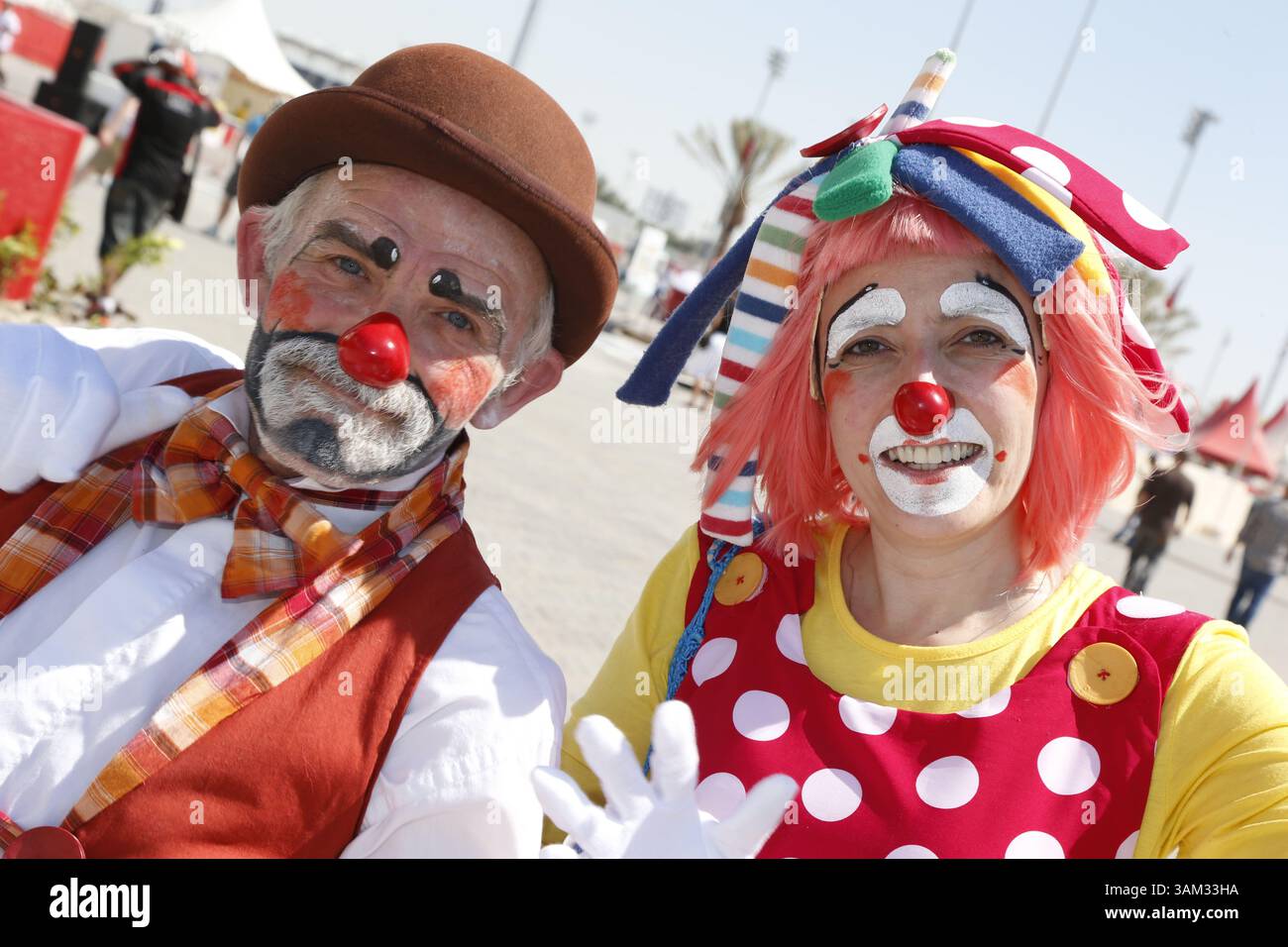 April 6, 2014 - Manama, BAHRAIN, BAHRAIN - entertainment for race fans ...