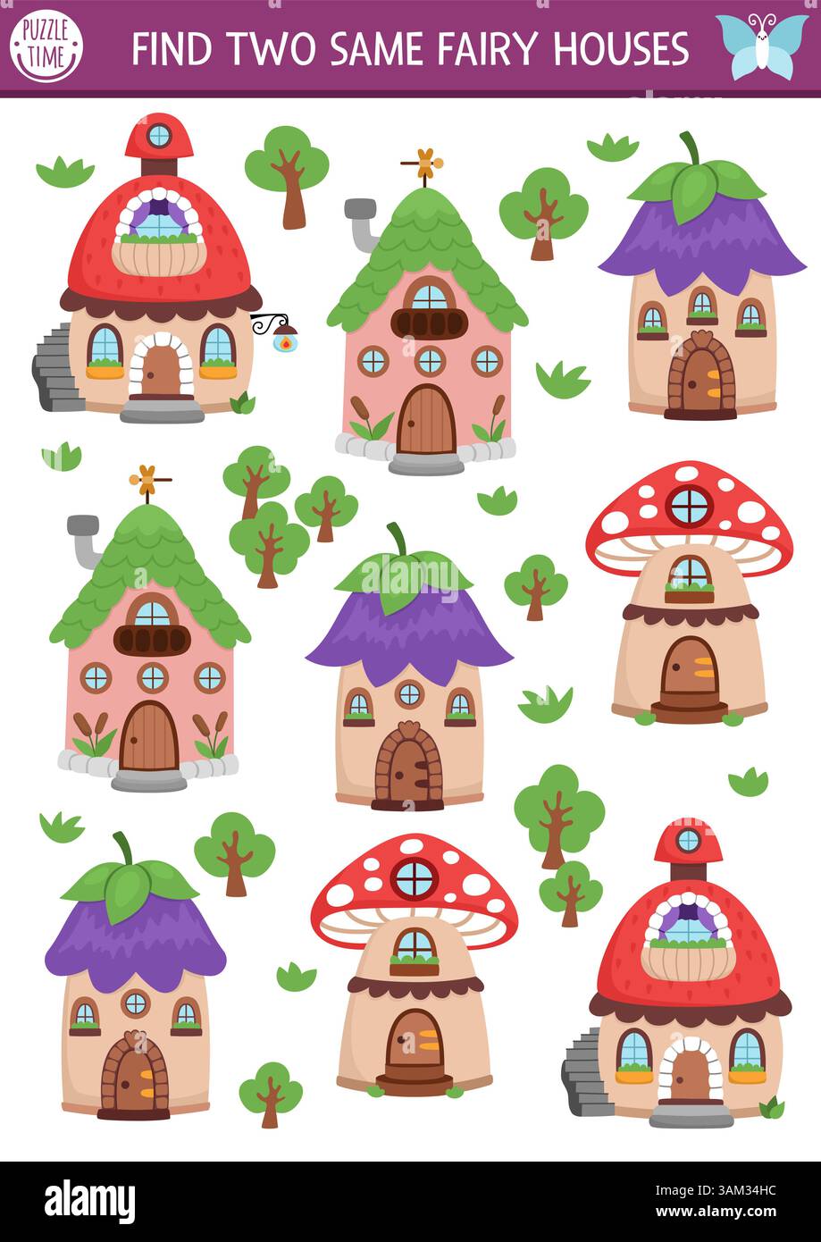 Two matching houses Stock Vector Images - Alamy