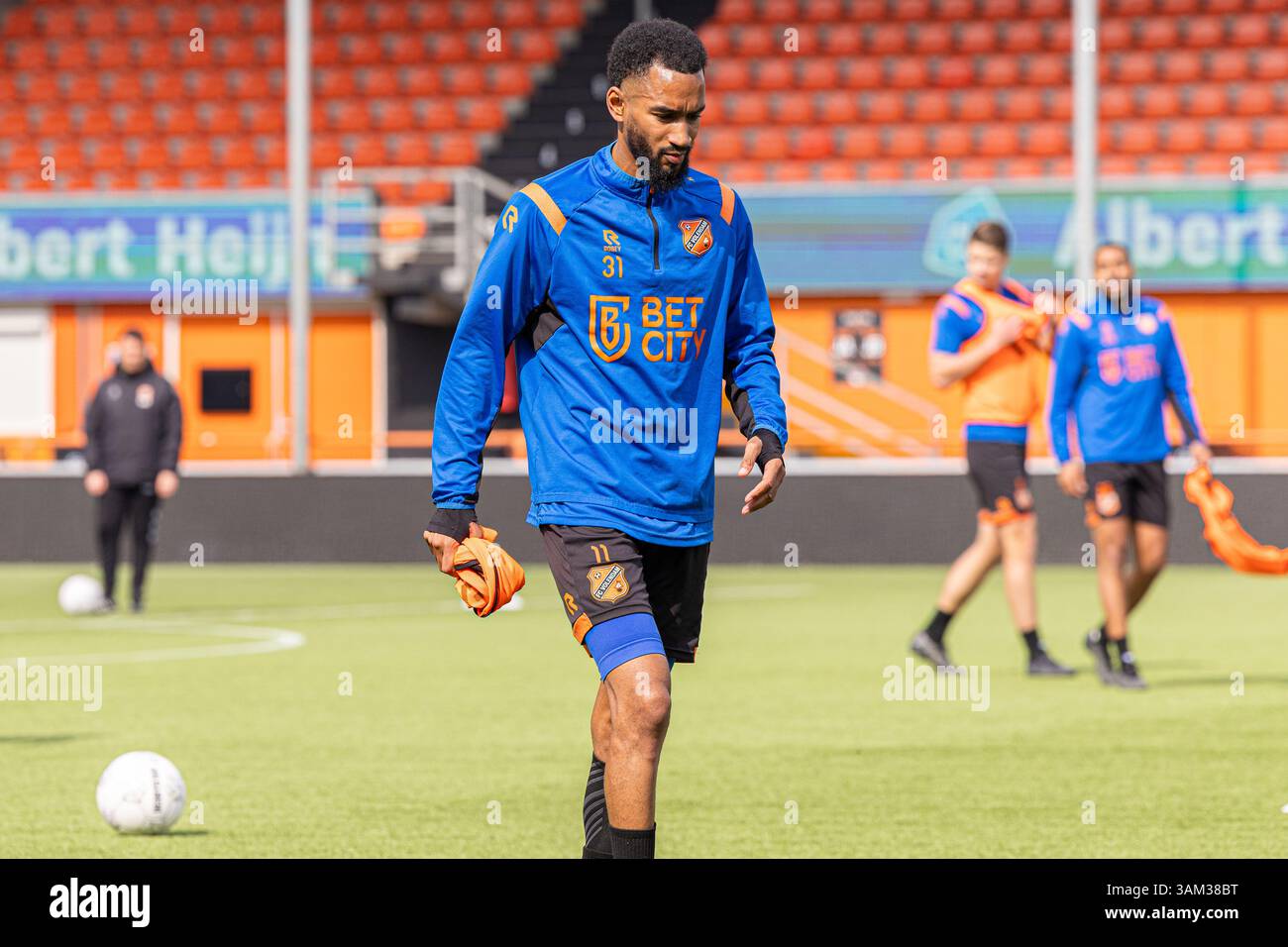 VOLENDAM - 13-04-2025 Kras Stadion, Volendam. Jerson Cabral of FC ...