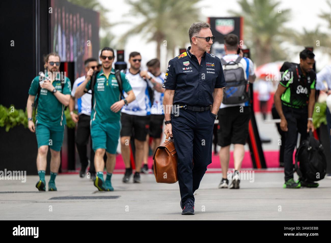 Christian Horner (Oracle Red Bull Racing, Teamchef), BAH, Formel 1 ...