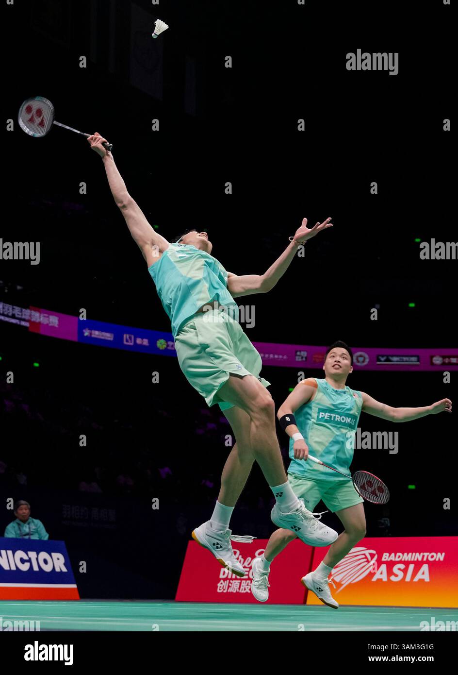 Ningbo, China's Zhejiang Province. 13th Apr, 2025. Aaron Chia/Soh Wooi ...