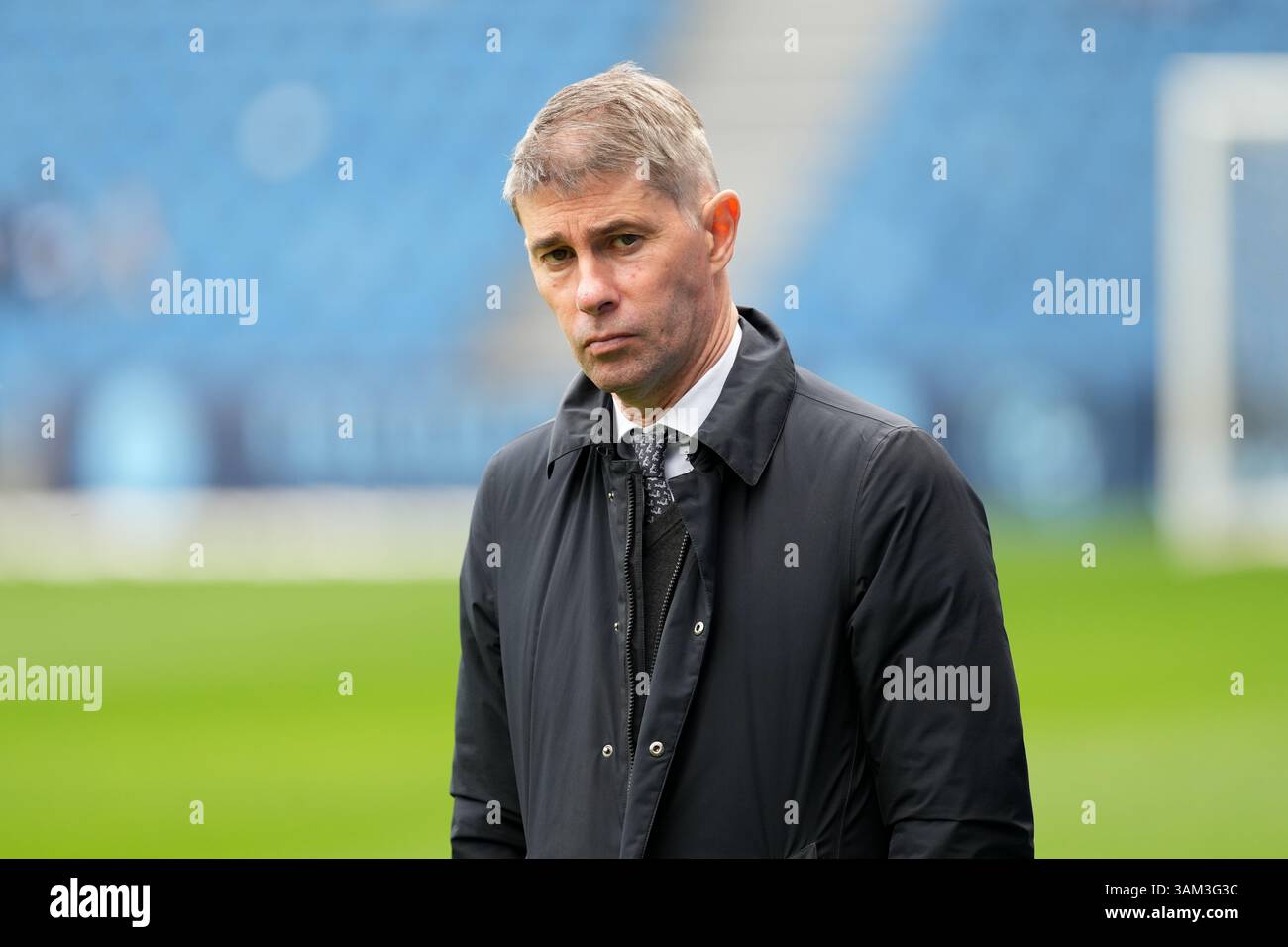 Frederic MASSARA (Directeur Sportif Rennes SRFC) during the Ligue 1 ...