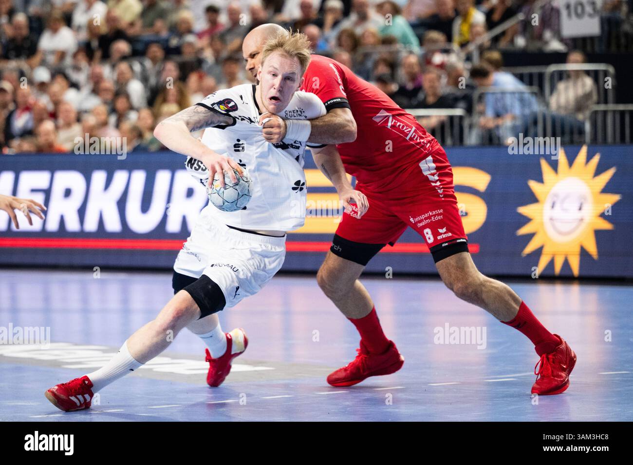 Cologne, Germany. 13th Apr, 2025. Handball: DHB Cup, THW Kiel - MT ...