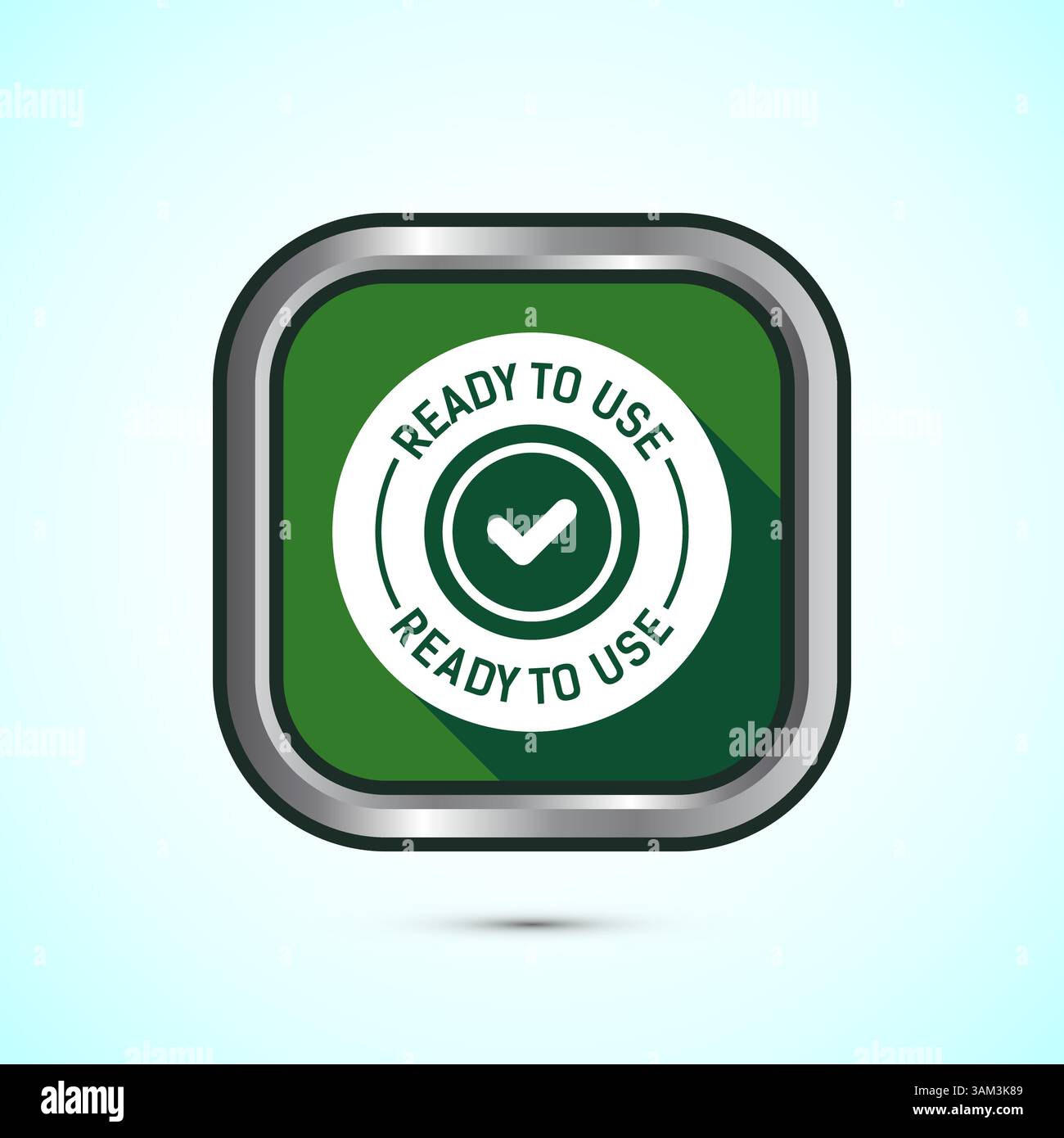 Ready to use icon design illustration, Ready to use badge label sign ...