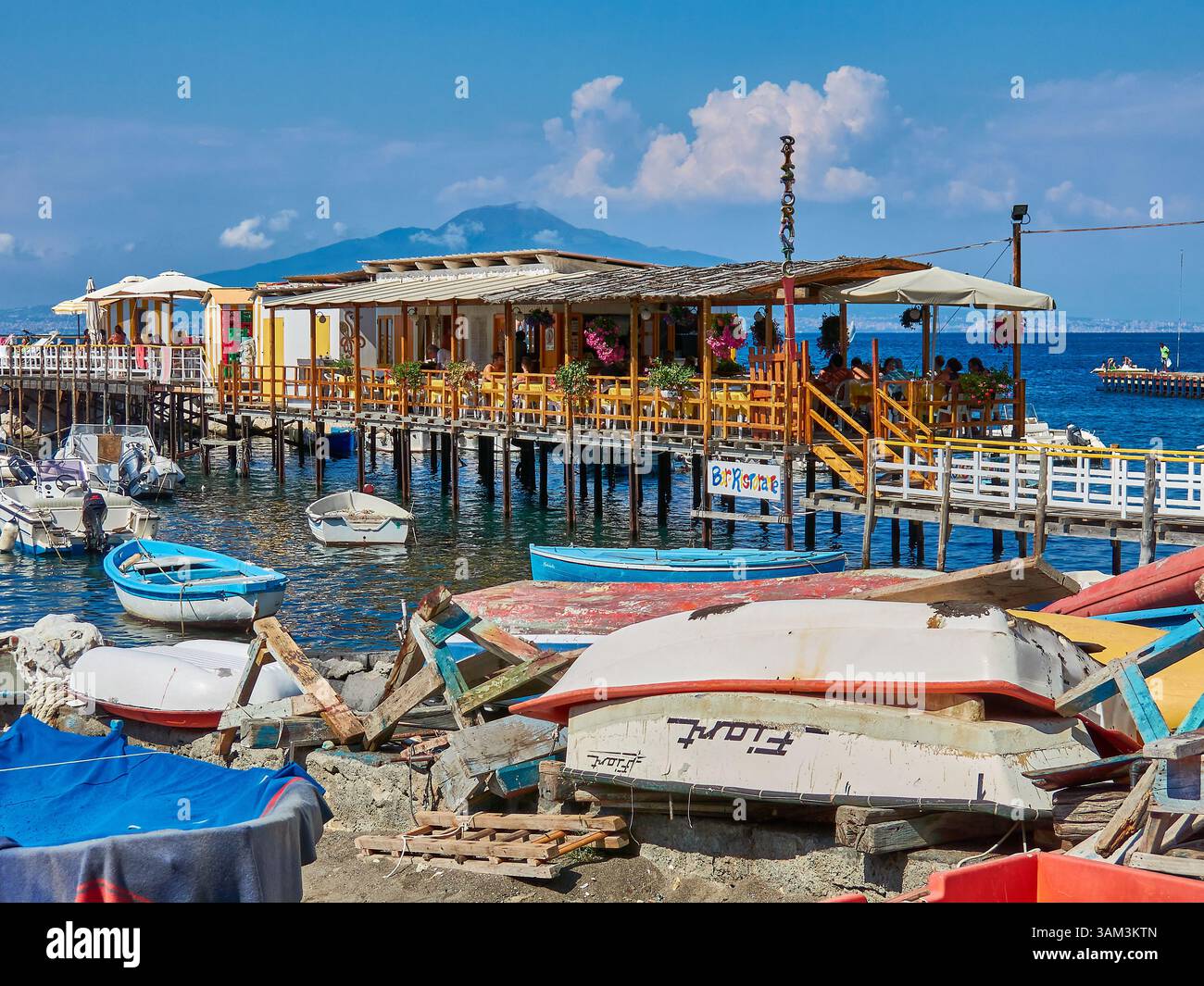 Cozy Waterfront Restaurant on a Jetty with Boats and Scenic View of the ...