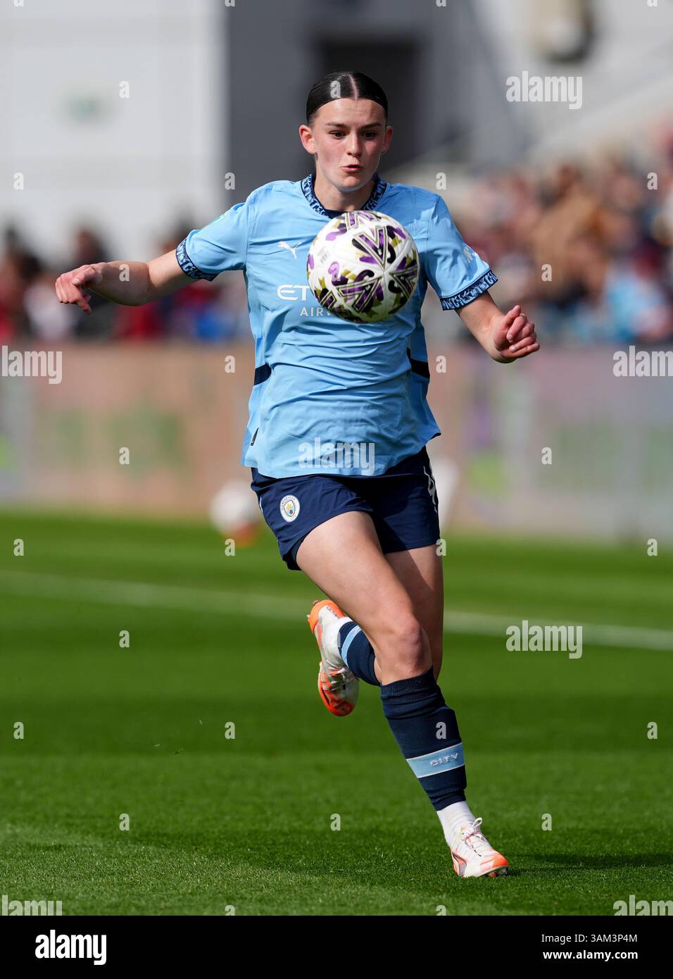Manchester City's Lily Murphy during the Adobe Women's FA Cup semi ...