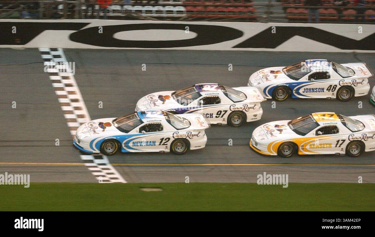 Feb. 13, 2004 - U.S. - KRT SPORTS STORY SLUGGED: NASCAR-QUALIFYING KRT ...