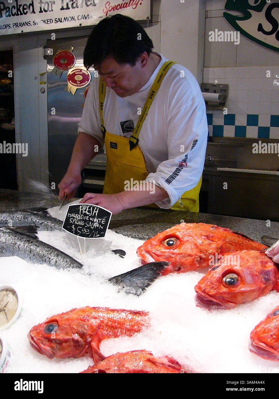 Louie fish market hi-res stock photography and images - Alamy