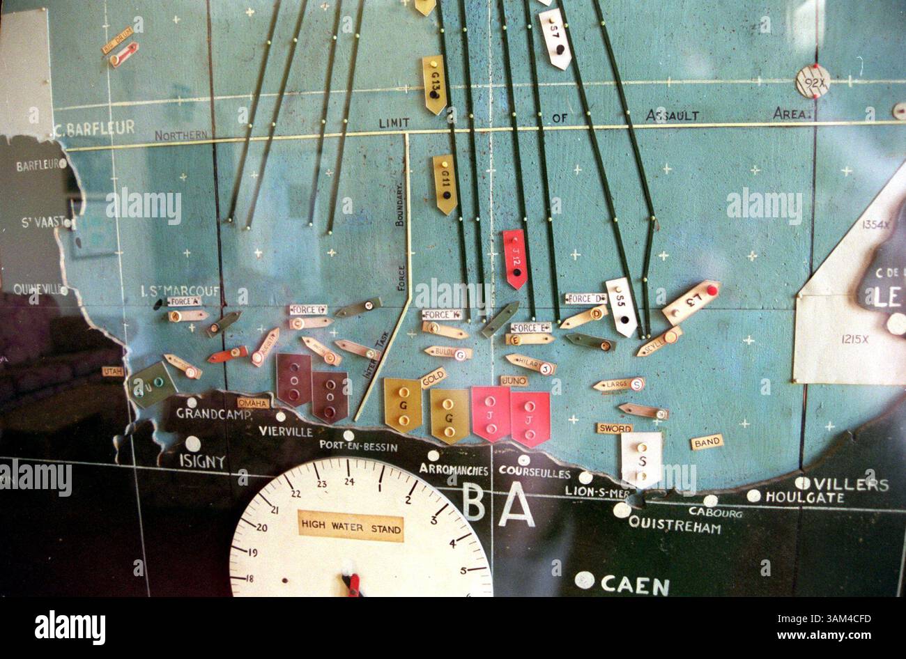 Southwick house d day map hi-res stock photography and images - Alamy