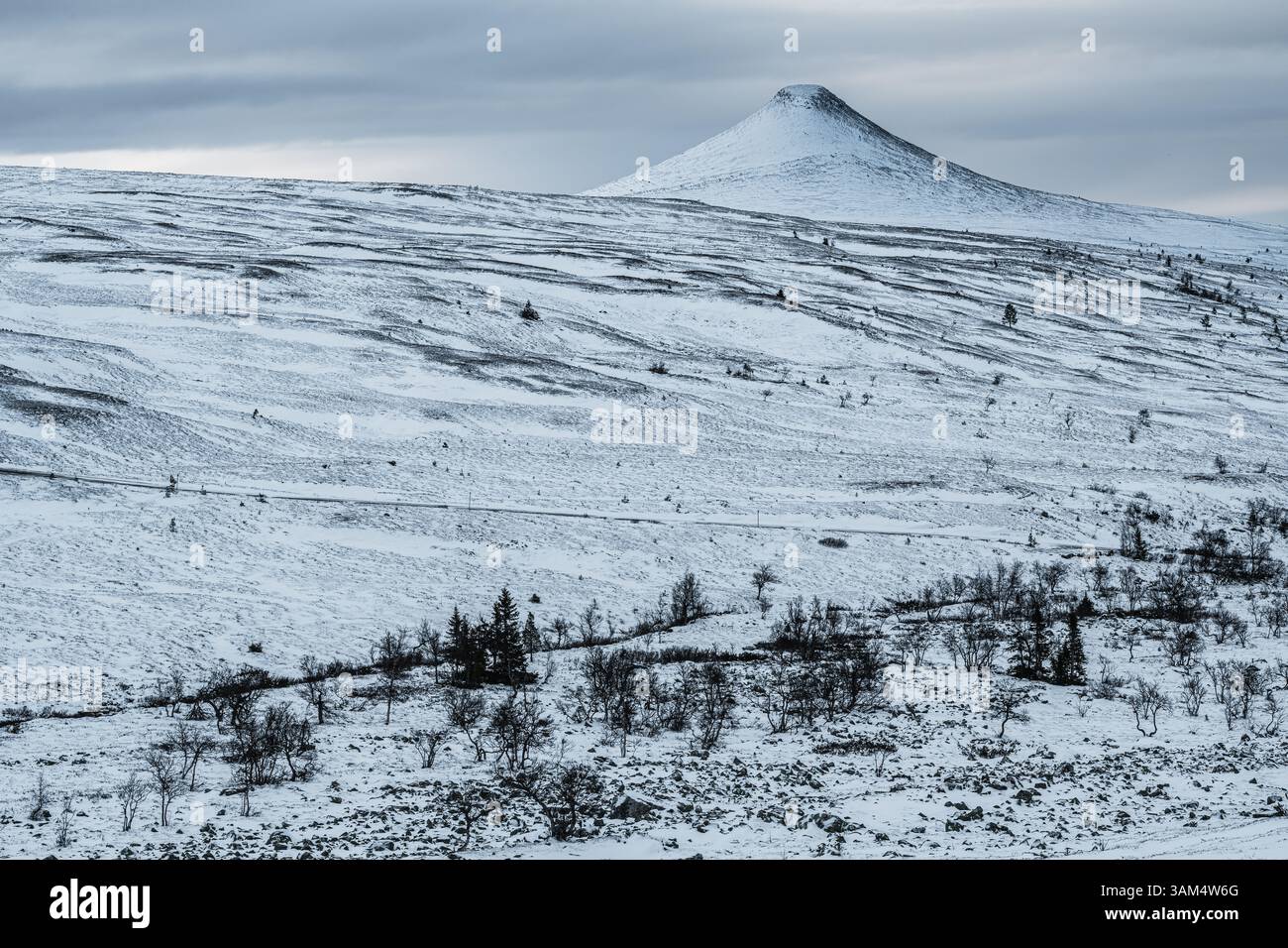 Stunning winter landscape featuring snow hi-res stock photography and ...
