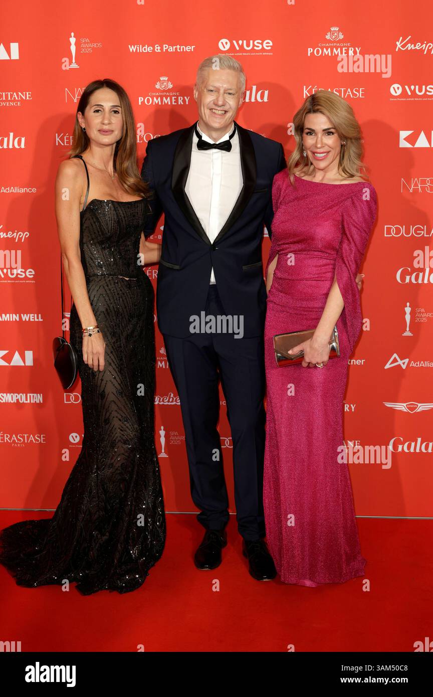 Domenica Graci Maldonado, Lars-Eric Mann und Miriam Rehbein bei der 28 ...